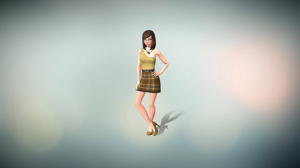 Modular Series - Stylized Female - A 3D model collection by ...