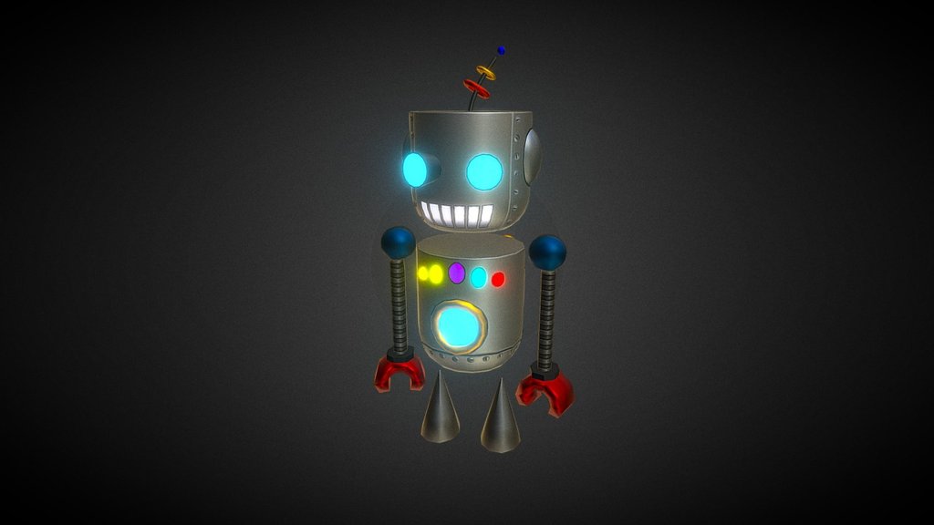 Robot Animation Game - 3D model by laviofidelis [1d7d5c3] - Sketchfab
