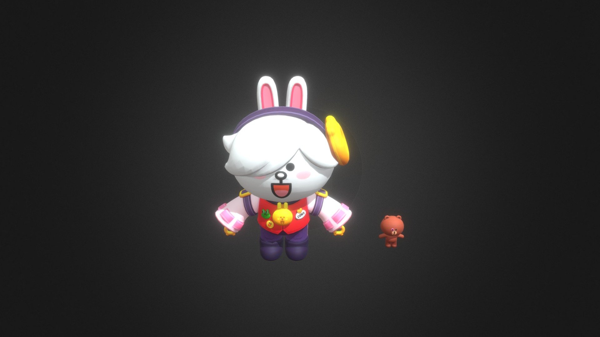 Cony Colette dancing - Download Free 3D model by 10 (@mosesalpha10 ...