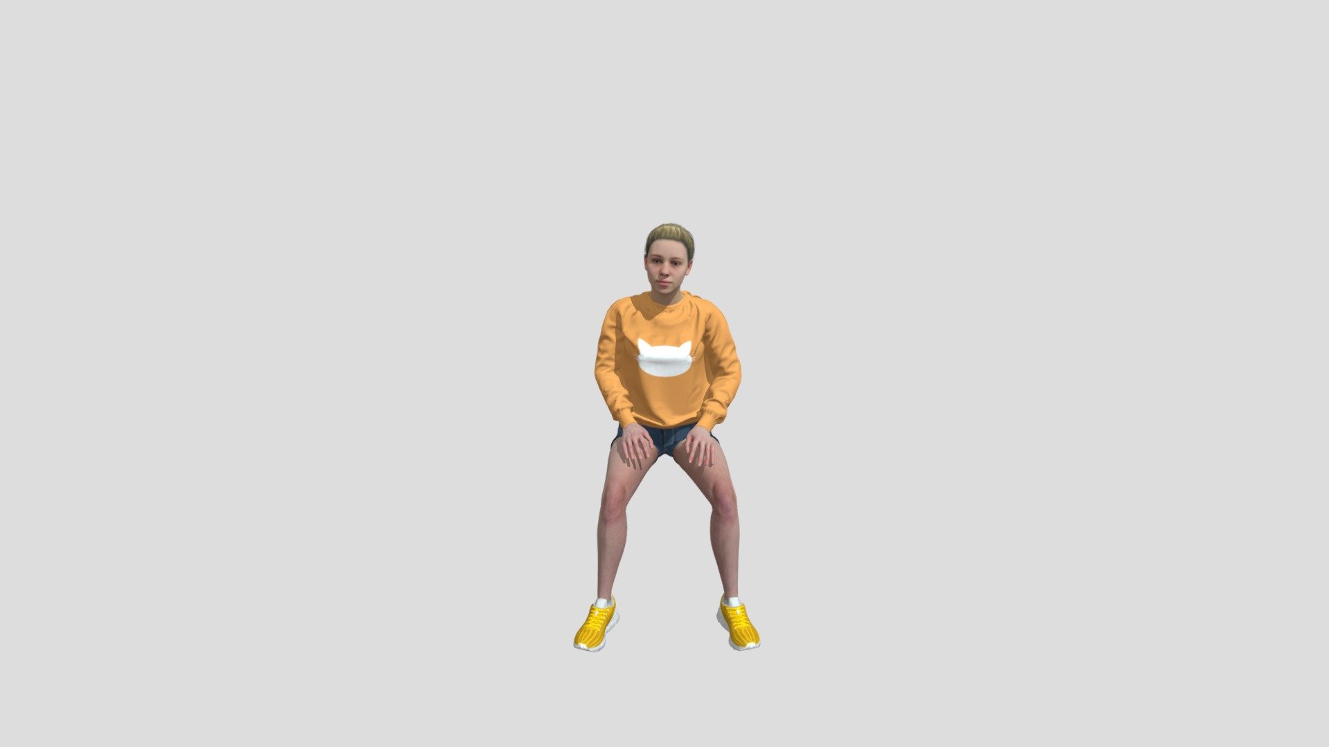 Sitting Idle (1) - Download Free 3D model by Leakkha11 [1d7f1f8 ...