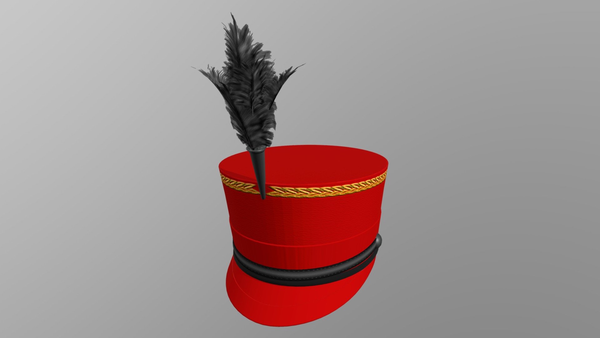 Shako Hat (Red) - Buy Royalty Free 3D model by shimtimultimedia ...