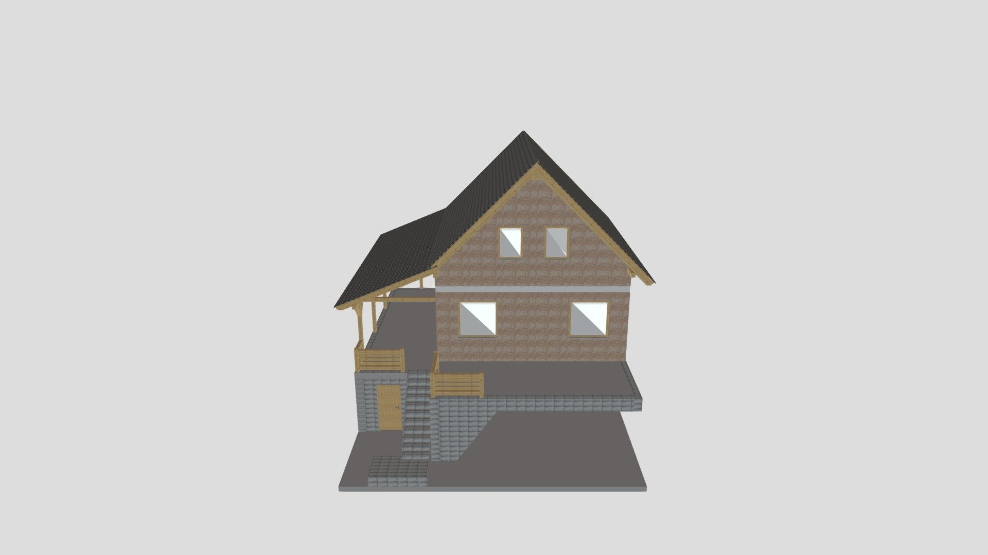 Chata Deak.xml - 3D model by rodak [1d80caa] - Sketchfab