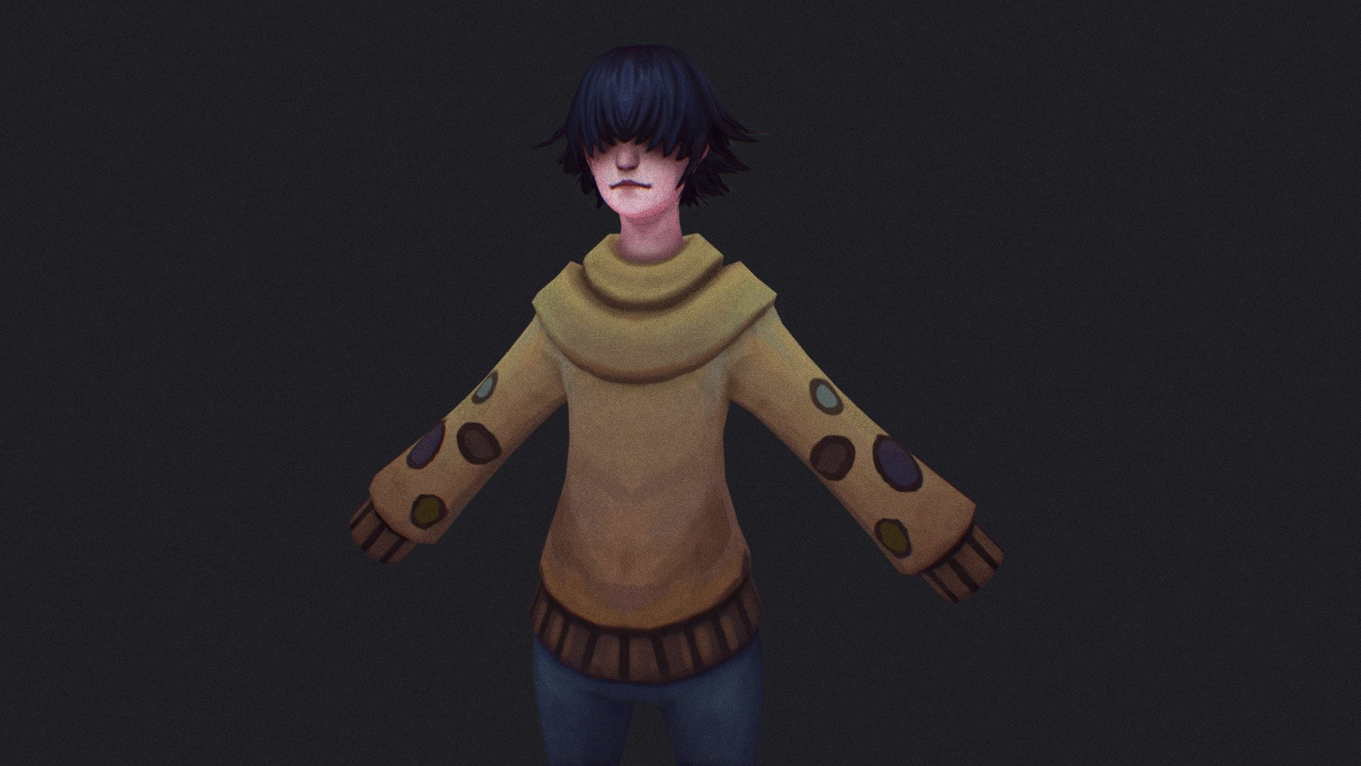 Black - 3D model by lucak [1d81d4b] - Sketchfab
