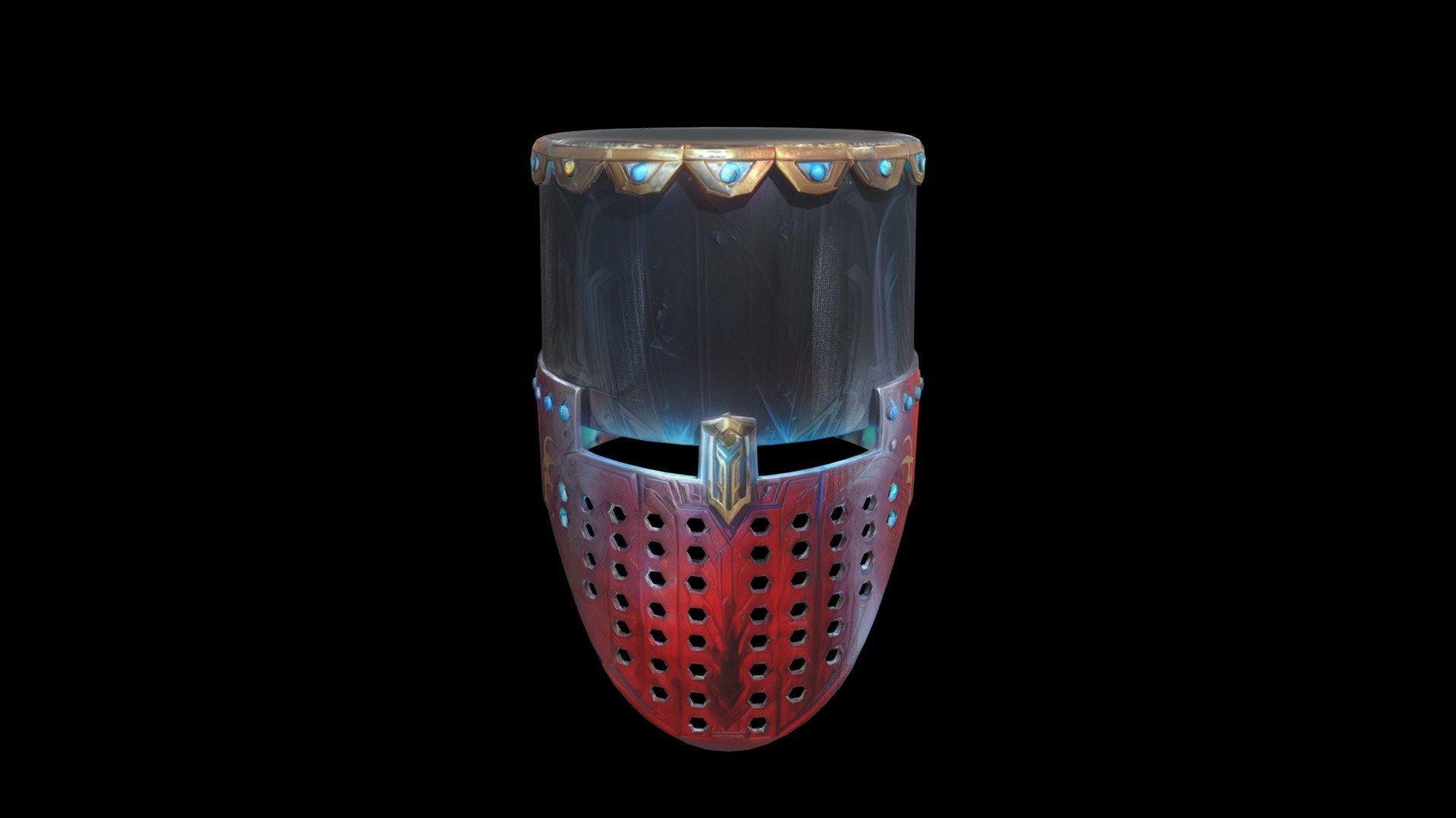 Meshy Helmet Fantasy Wyrmhide Helm - Download Free 3D model by klrxyz ...