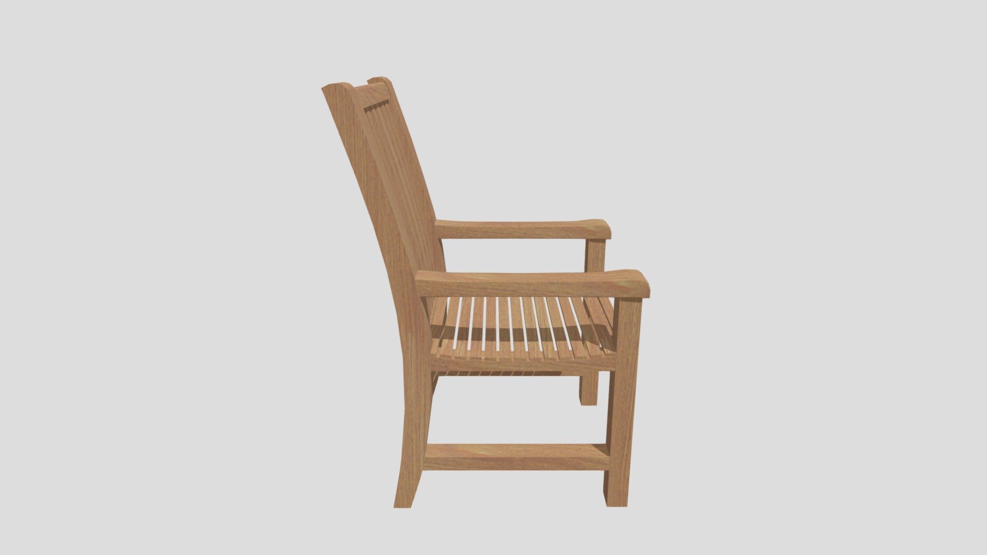 Teck chair - Download Free 3D model by 1-3D.com [1d83cac] - Sketchfab
