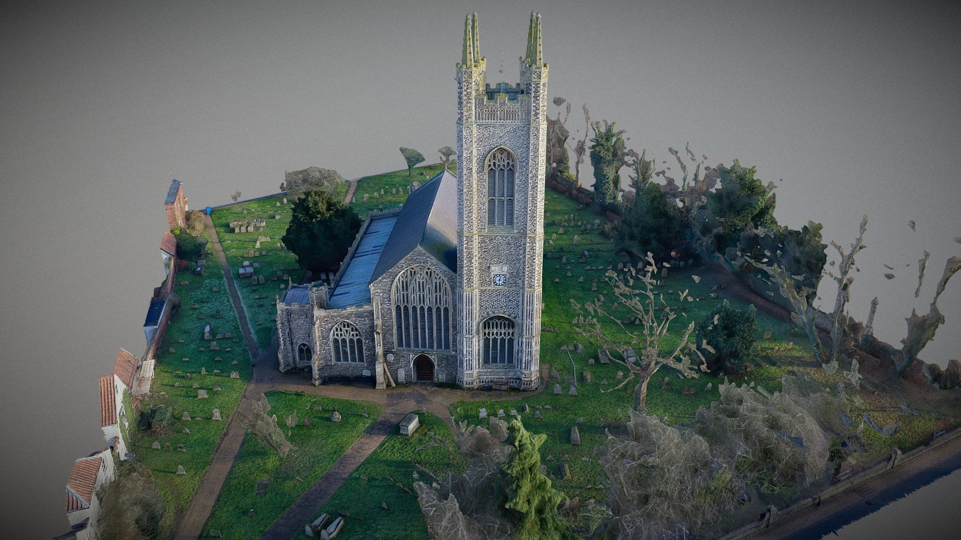 St Mary's Church, Bungay - 3D model by HexCam [1d83e32] - Sketchfab