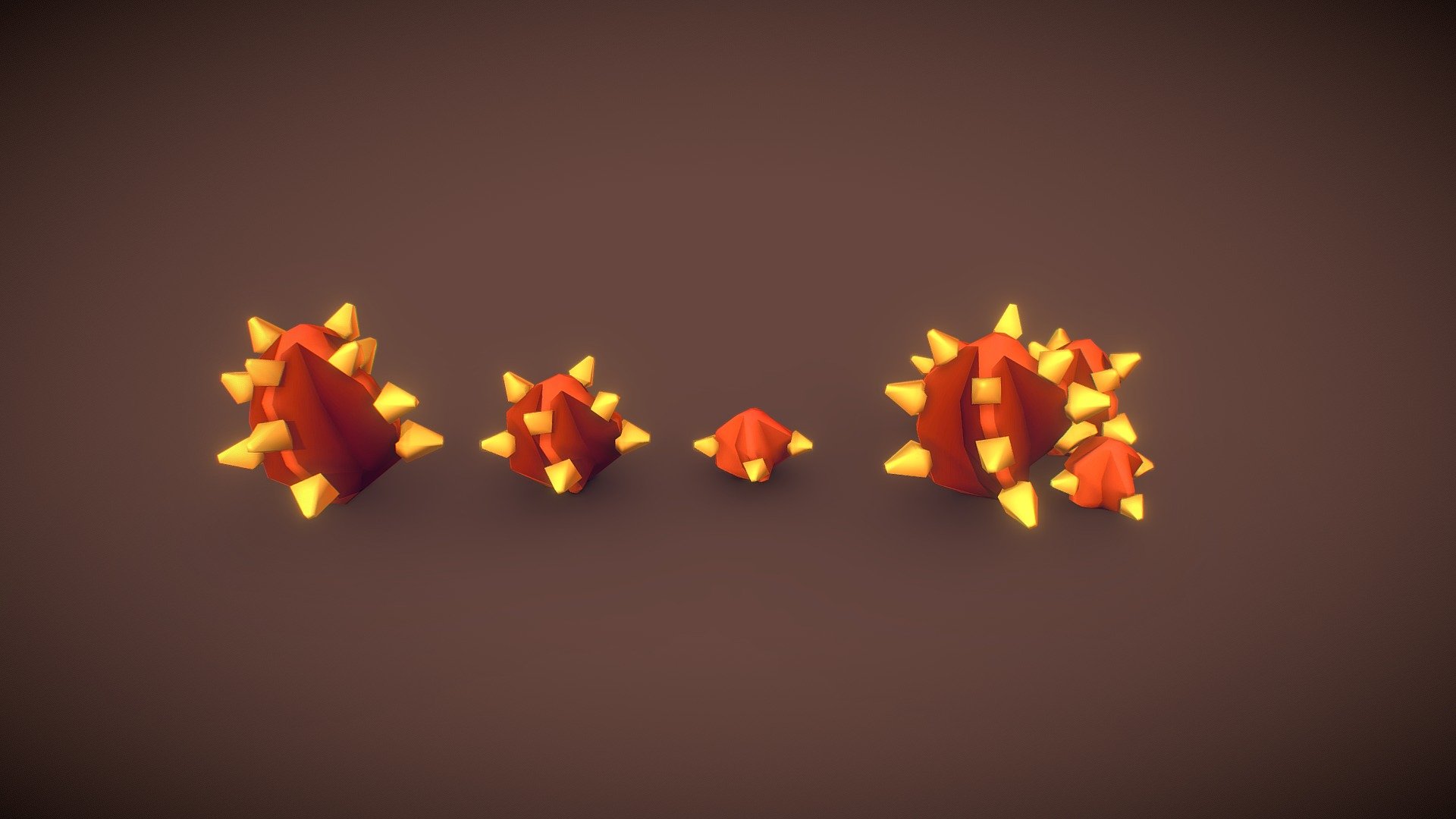 Alien Space Cactus 2 - Tomb Star - 3D model by BitGem [1d84d23] - Sketchfab