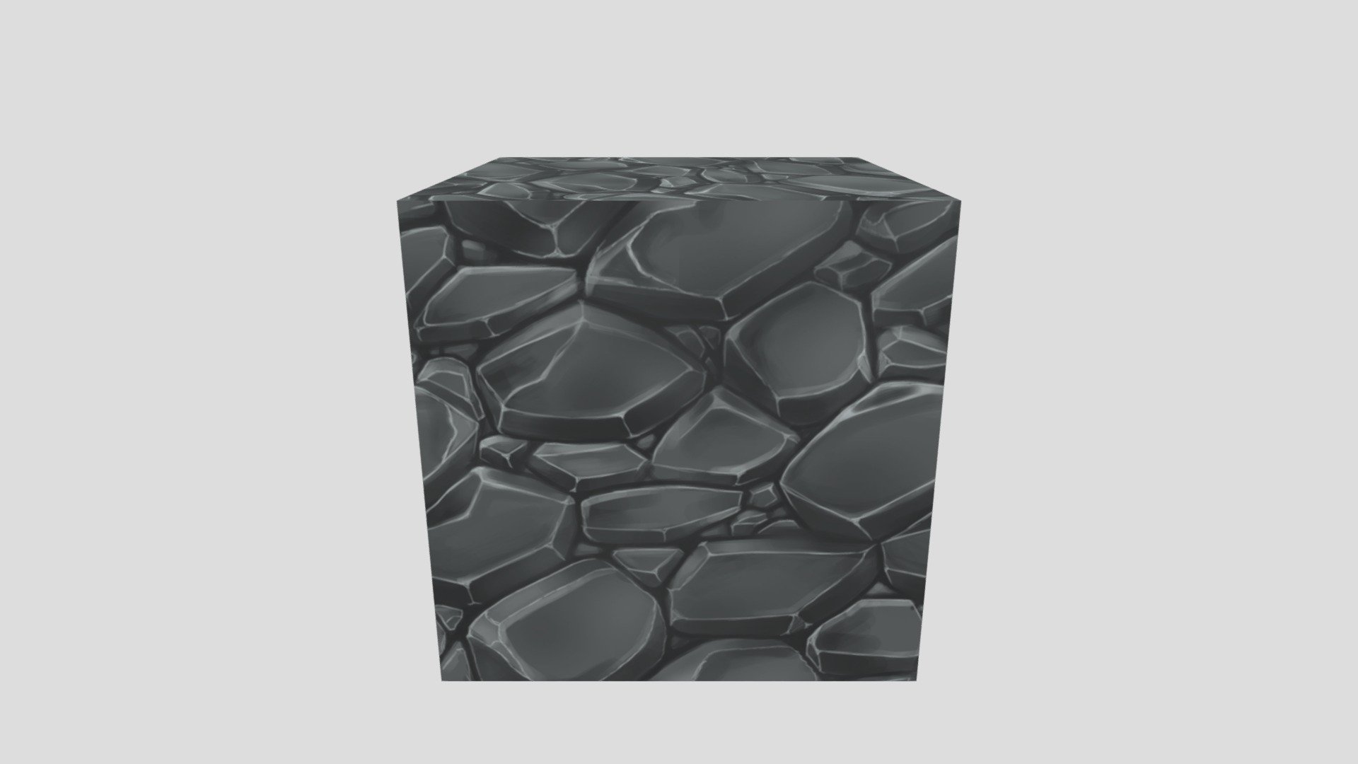 Stone Cube - 3D model by i hate avocados (@ihateavocados) [1d85699 ...