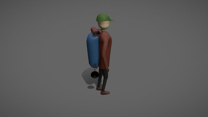 Hiker 3D models - Sketchfab