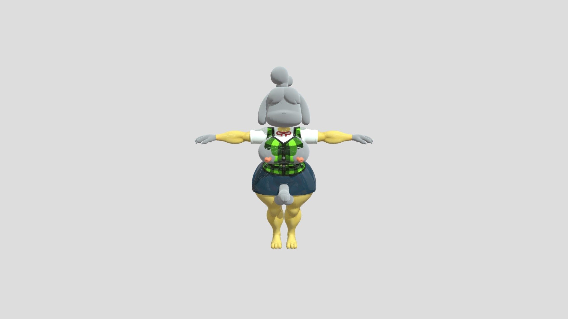 Isabelle - Download Free 3D model by bc7d505ff06d473d916c2231df50aa ...