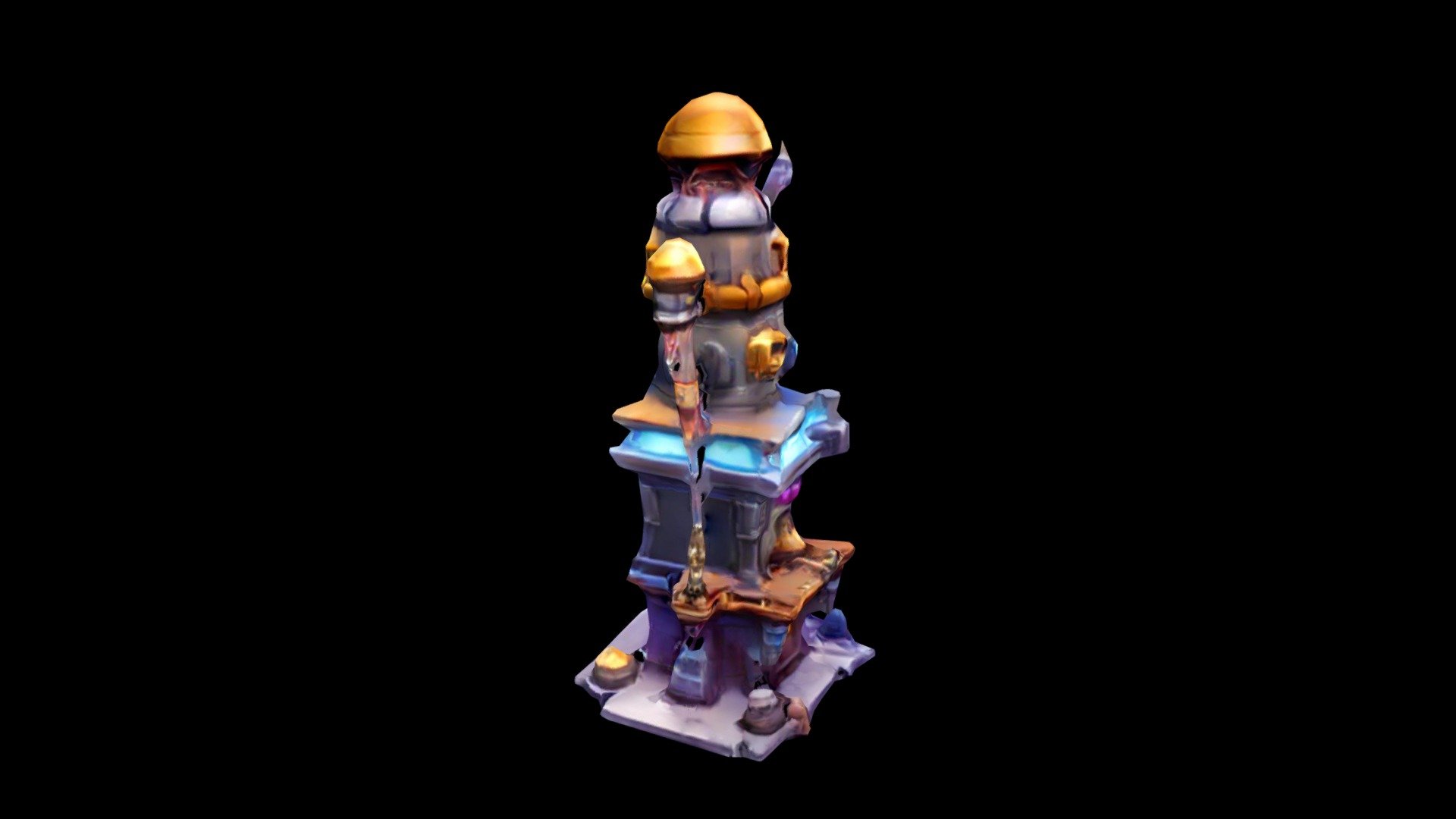 Tower Fall RTS building 1564269f-af85-47e0-8ce5- - Download Free 3D ...