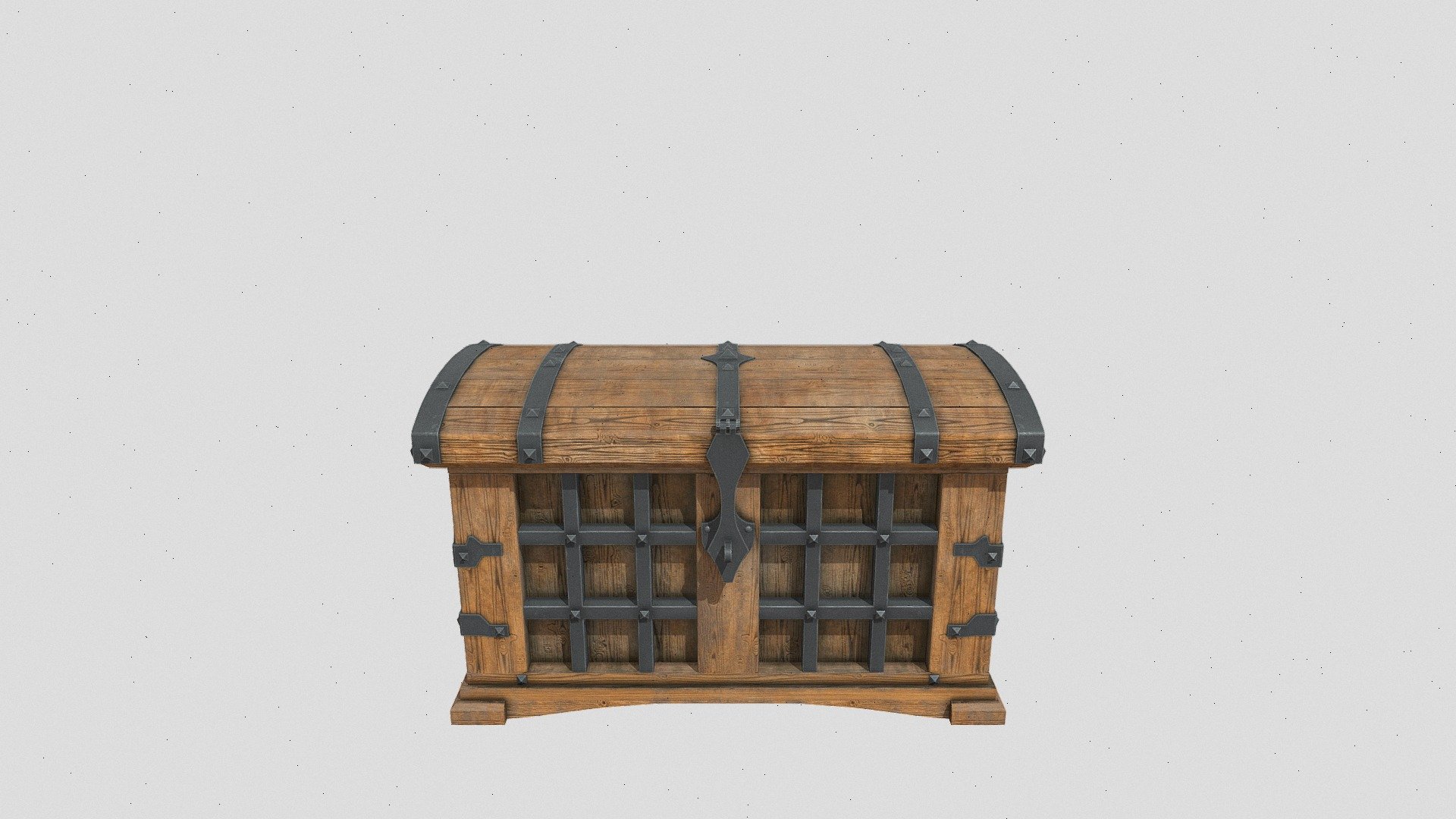 Wooden Chest - Download Free 3D model by kirill (@kirill8666kirill ...