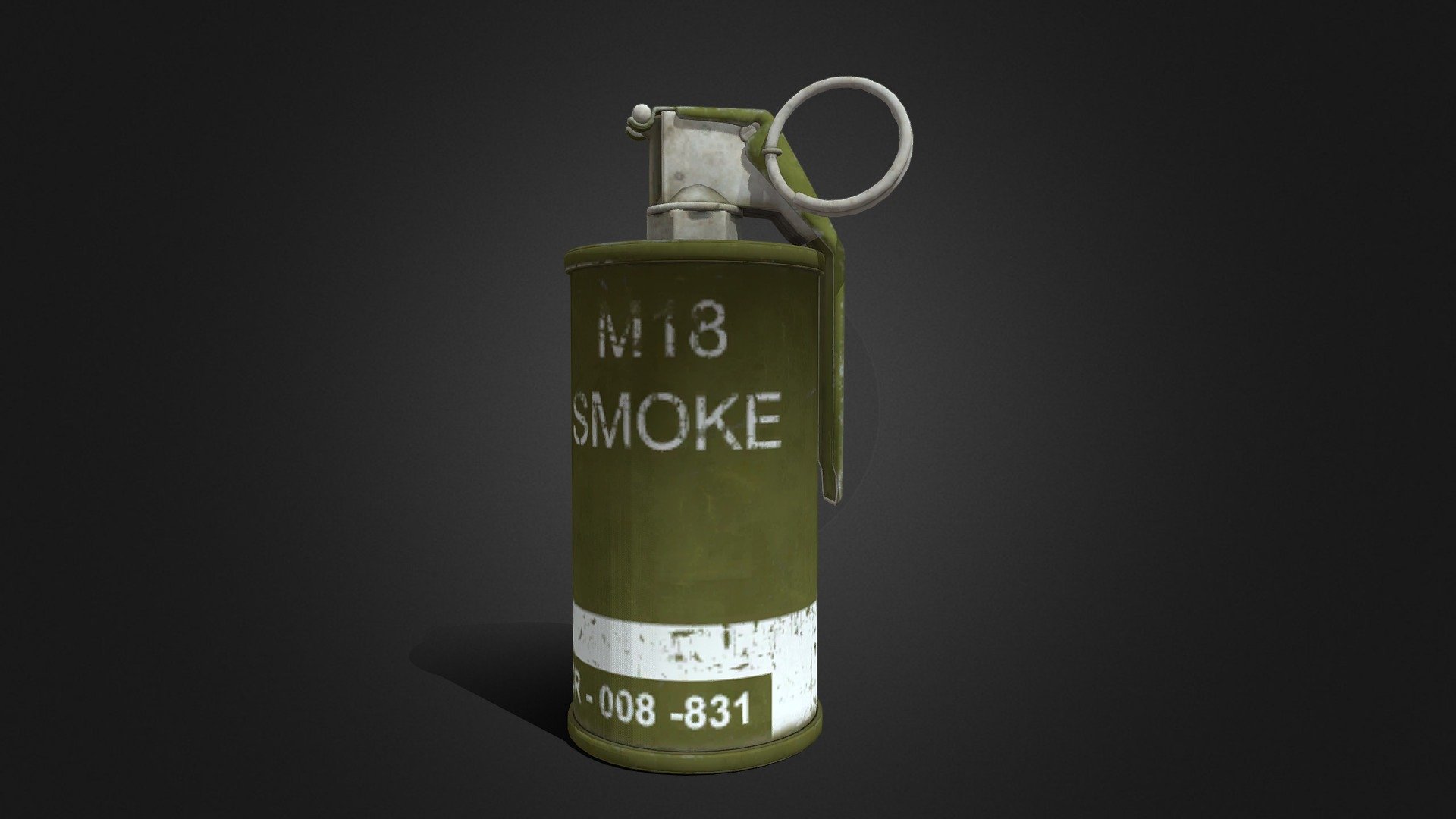 PUBG Mobile Smoke Grenade - Download Free 3D model by Rex (@rex_7 ...