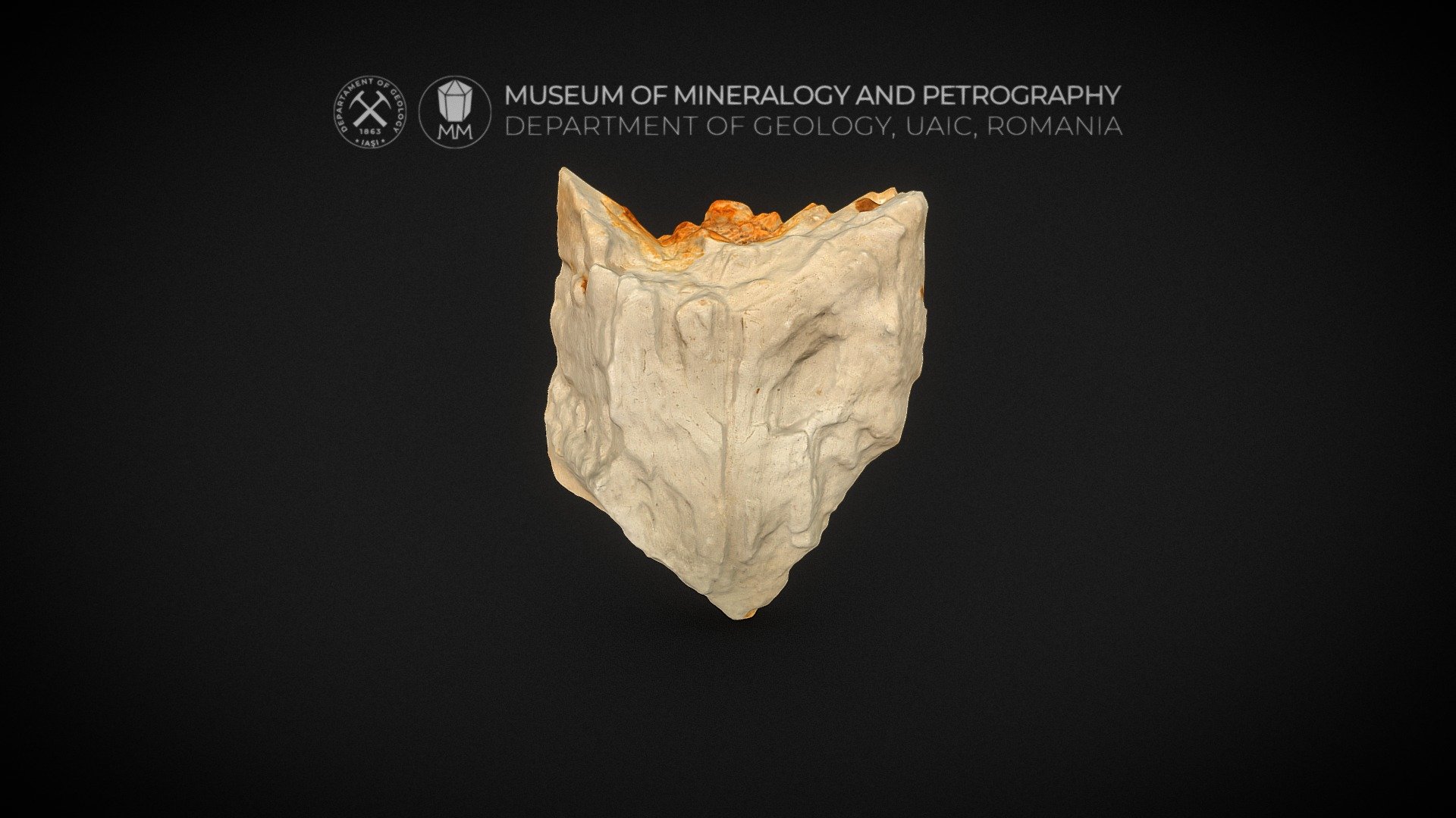 Gypsum crystal with swallowtail twinning - 3D model by Museum of ...
