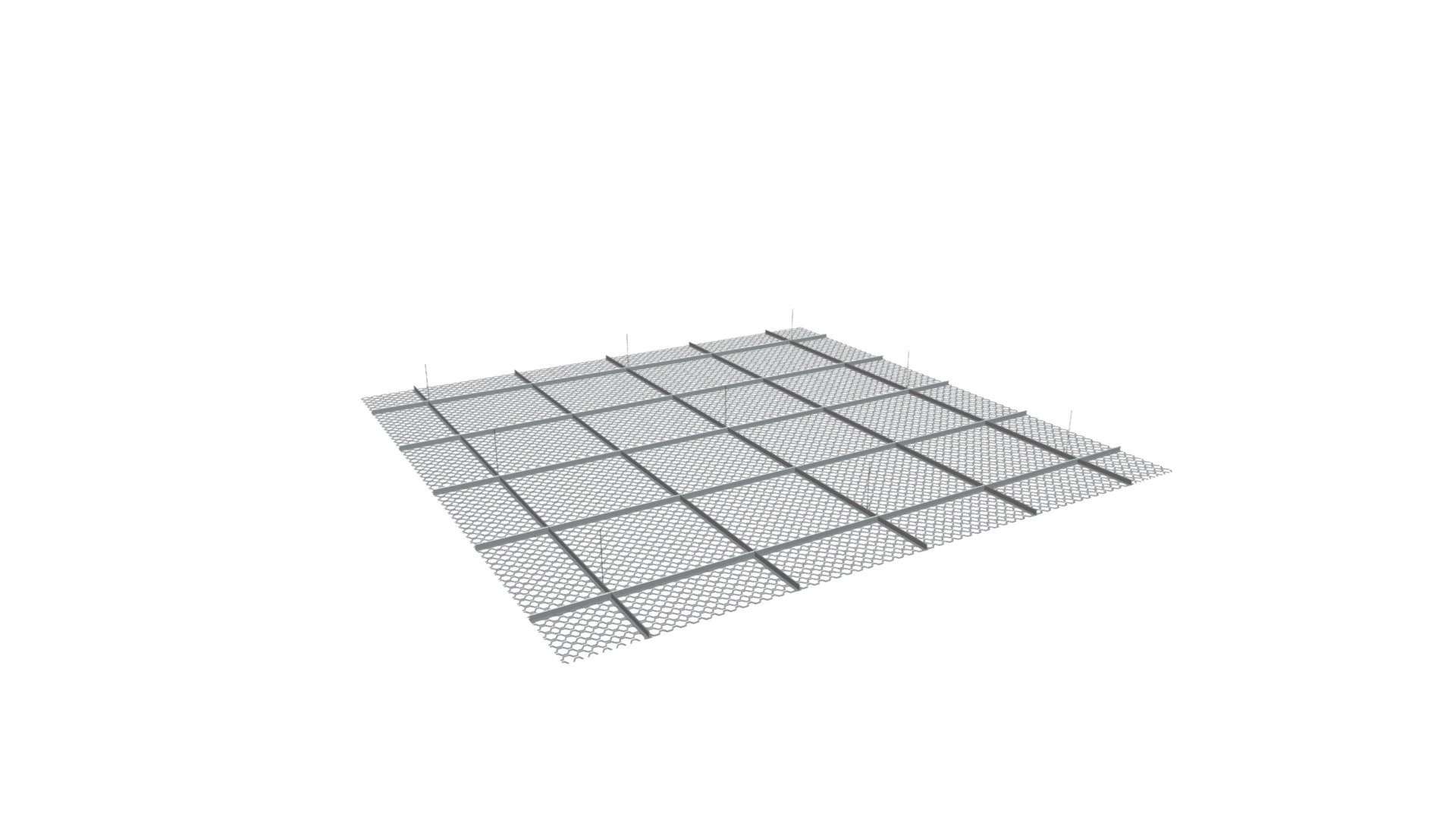 DecoMesh E15 Ceiling Tiles - 3D model by bimstore (@Revitspace ...