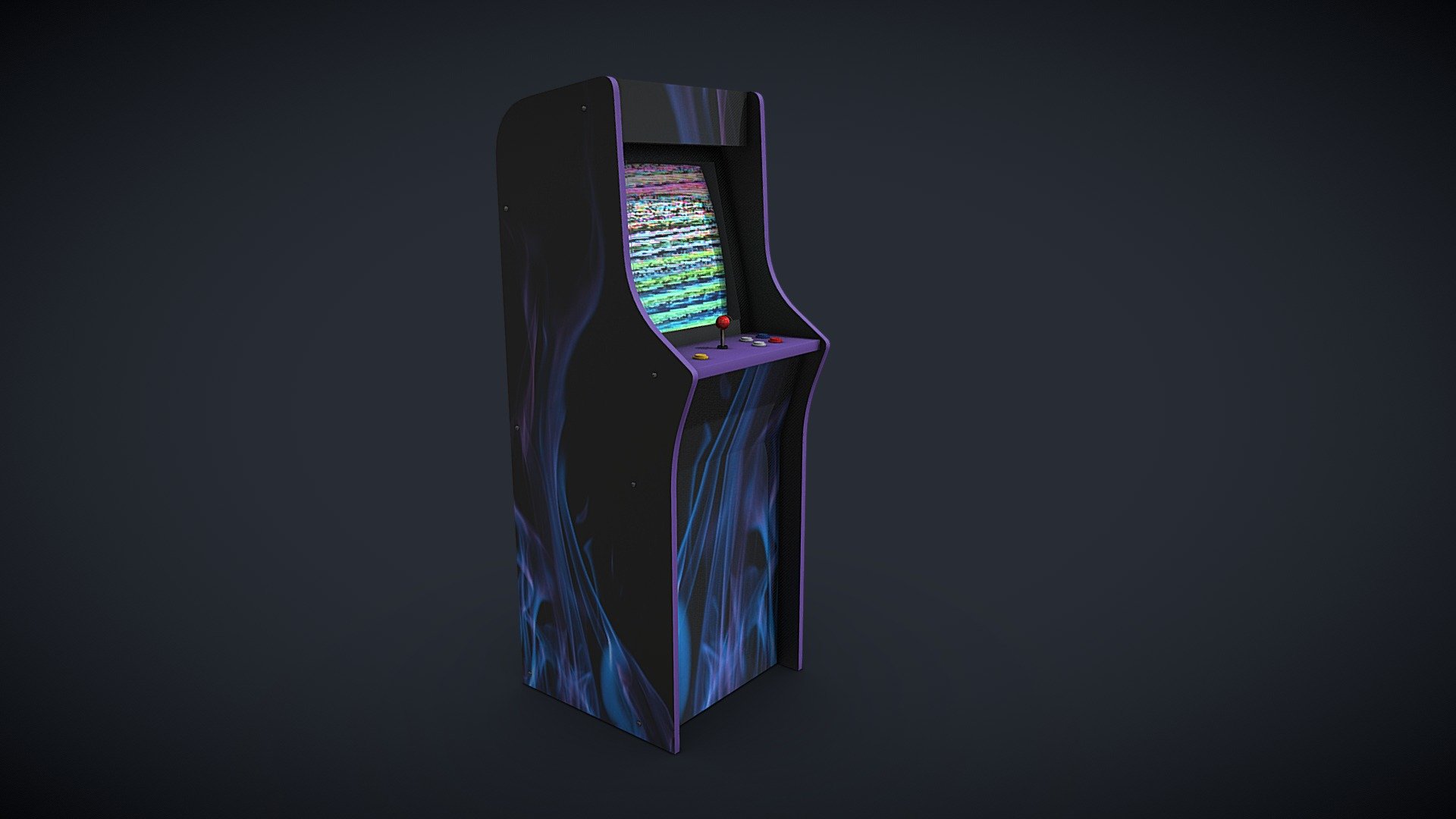 Arcade 001 - 3D model by 3polies [1d8bb27] - Sketchfab
