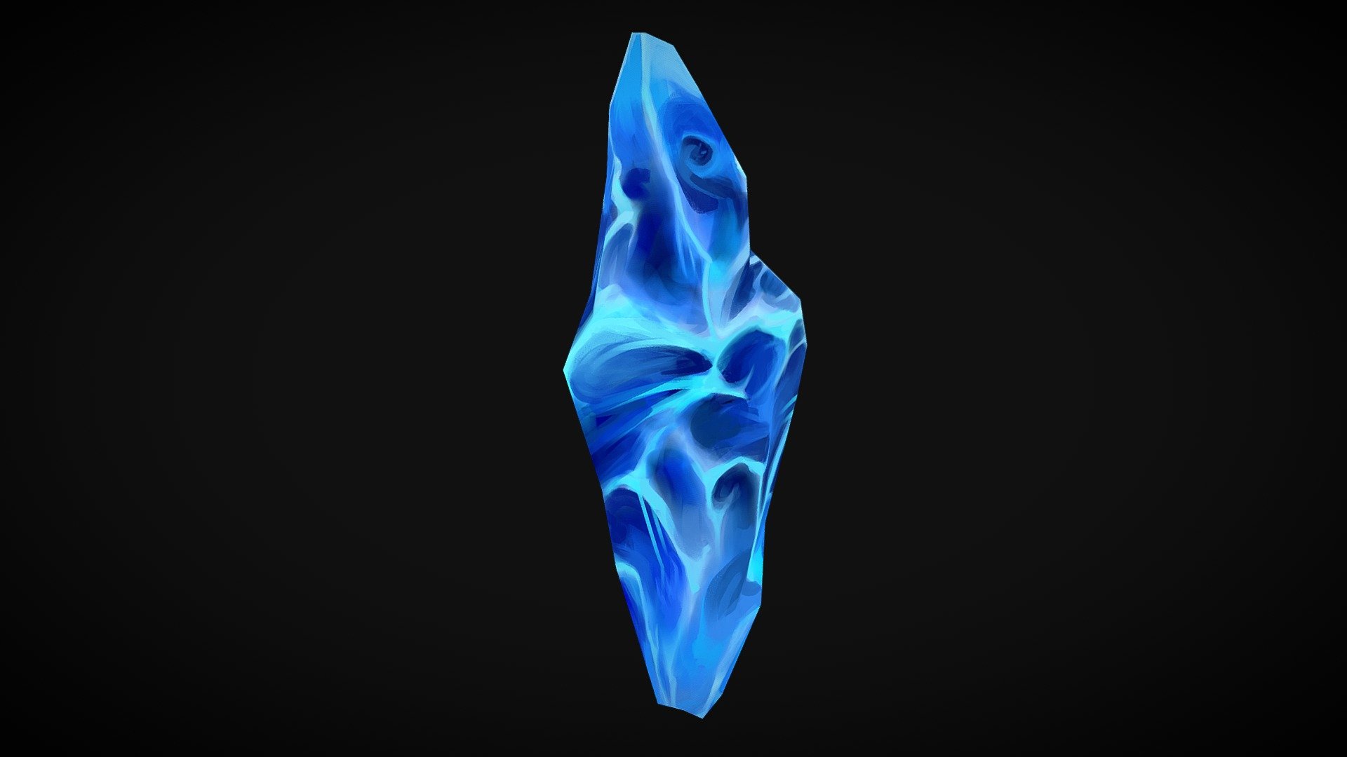 Icicle - stylized - 3D model by Alice Hinton-Jones (@proudrunner ...