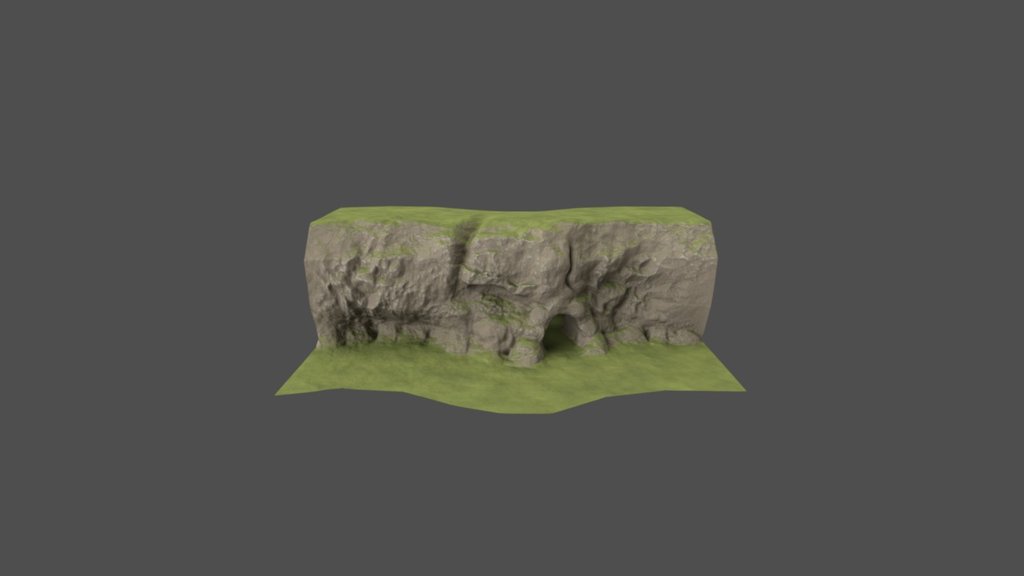 Cave Lowpoly - 3D model by exima113 [1d8dc81] - Sketchfab