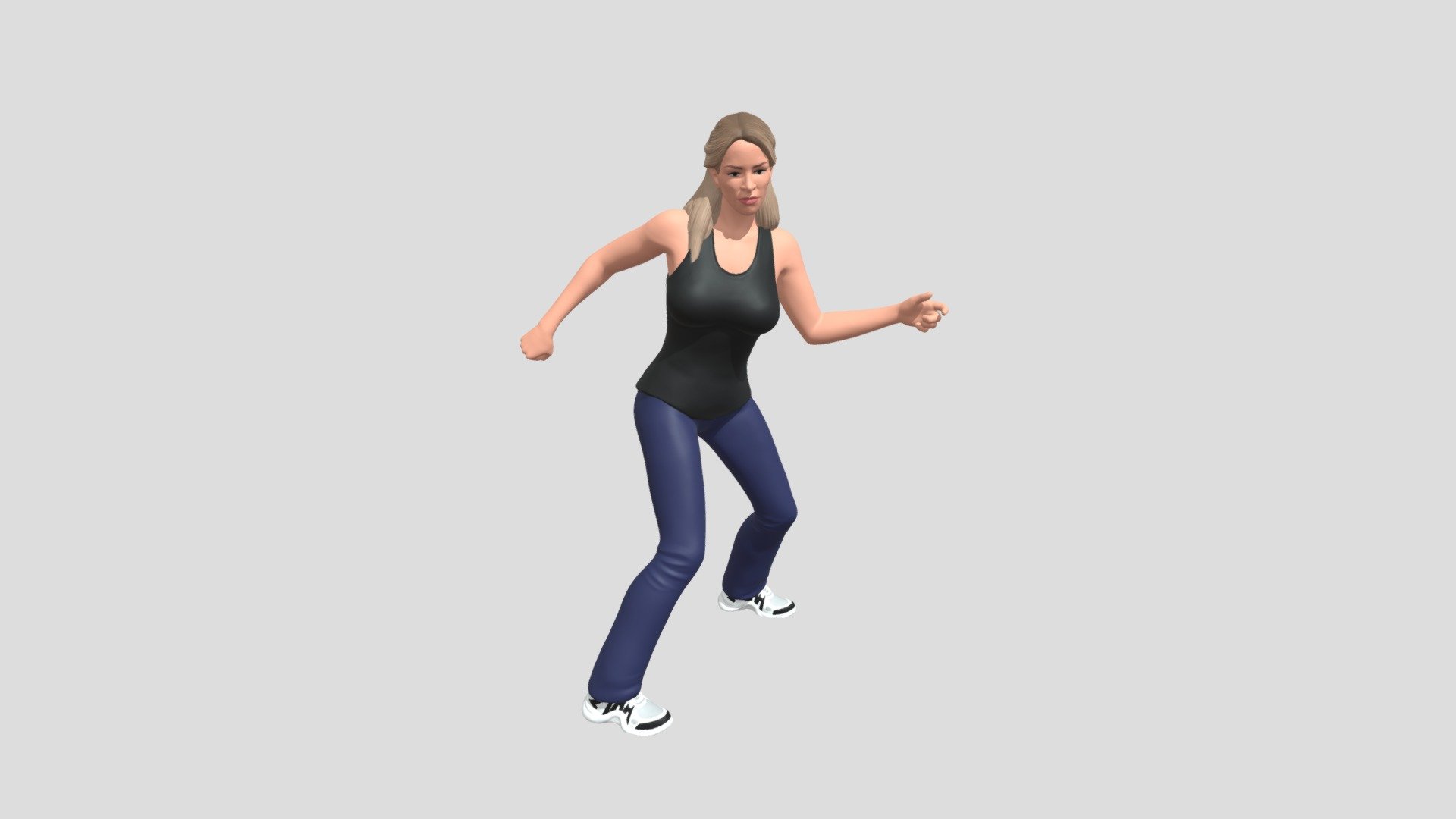 552 - Dancing women - 3D model by 3dcopyme [1d8efee] - Sketchfab