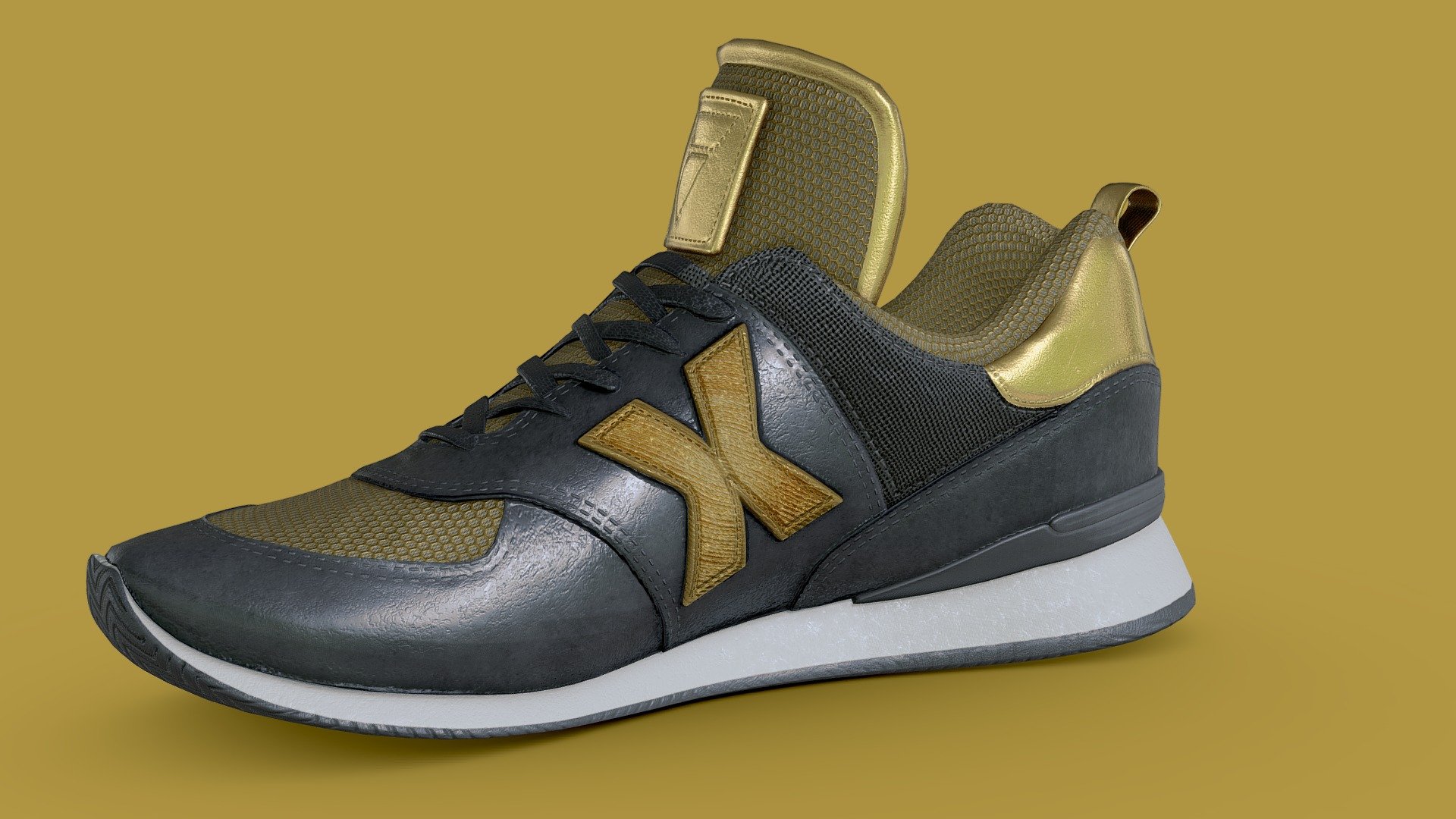Sports shoes hd detail topology pbr - Buy Royalty Free 3D model by ...