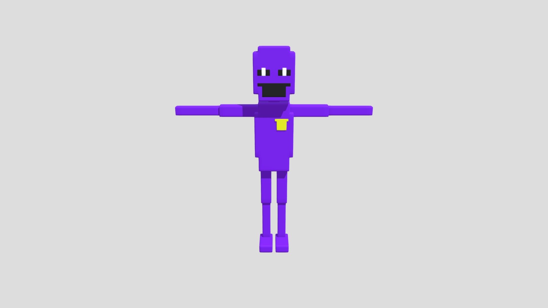 Purple-guy - Download Free 3D model by Blue fox productions ...