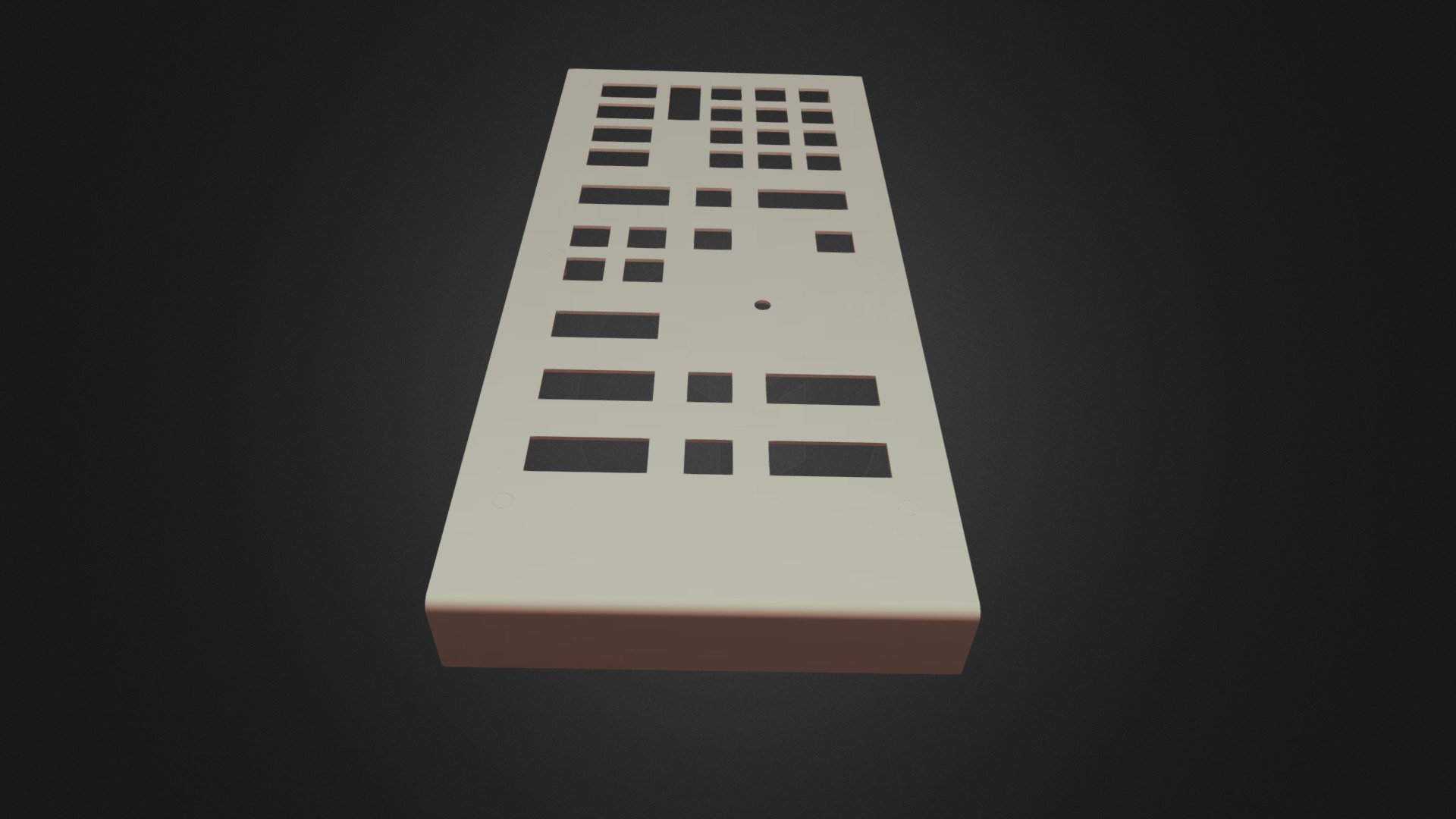 Top Panel - 3D model by ICR3ATE - GTP (@mvandervoort) [1d9180a] - Sketchfab