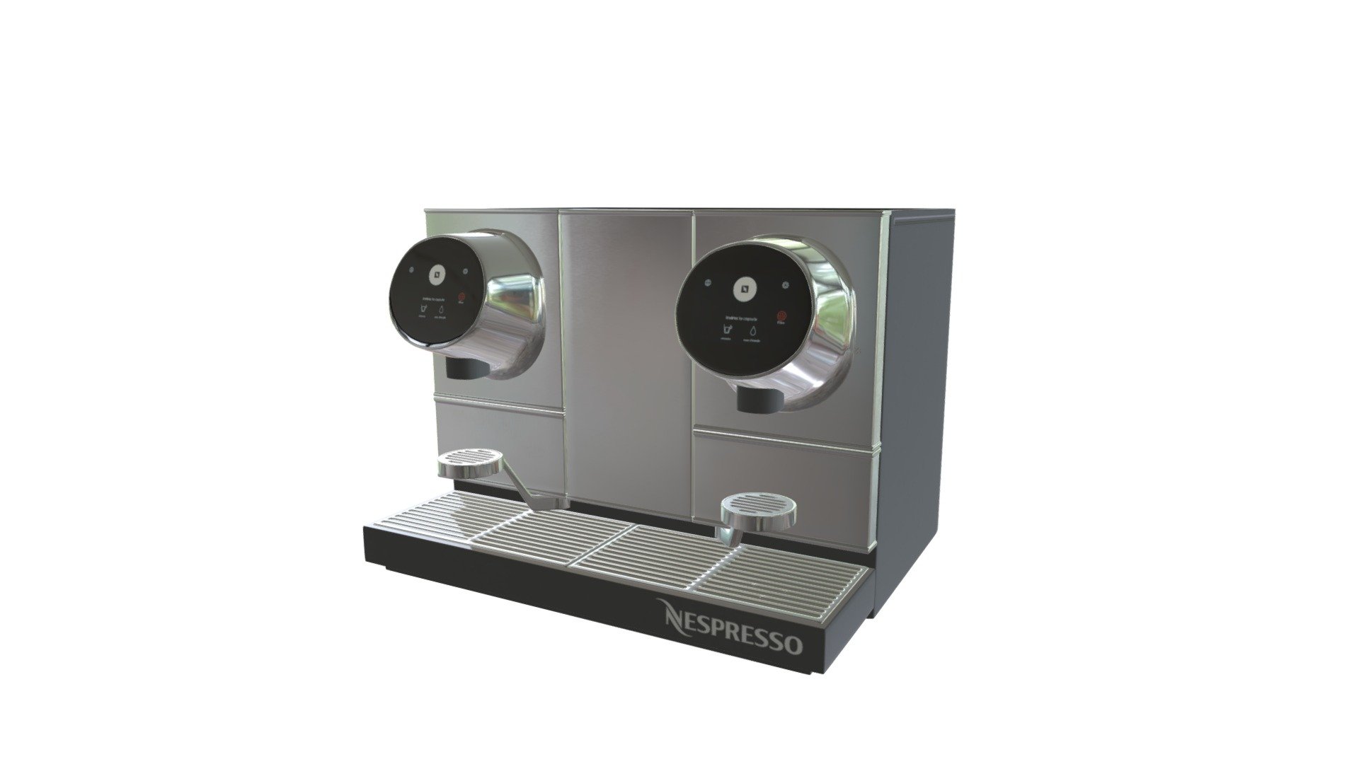 Nespresso - Memento Double - 3D model by clamm96 [1d91ba0] - Sketchfab