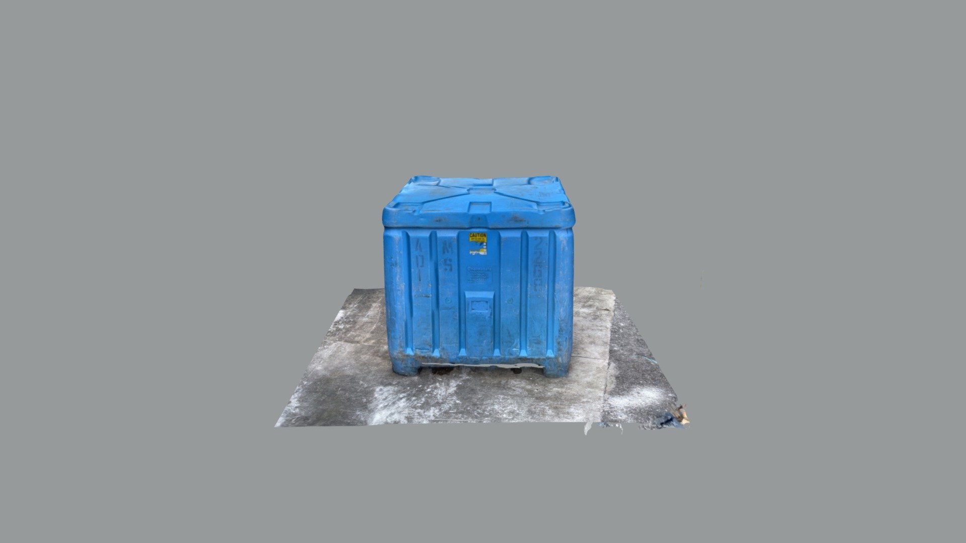 CO2 - Dry Ice - Container - Industrial - Download Free 3D model by ...