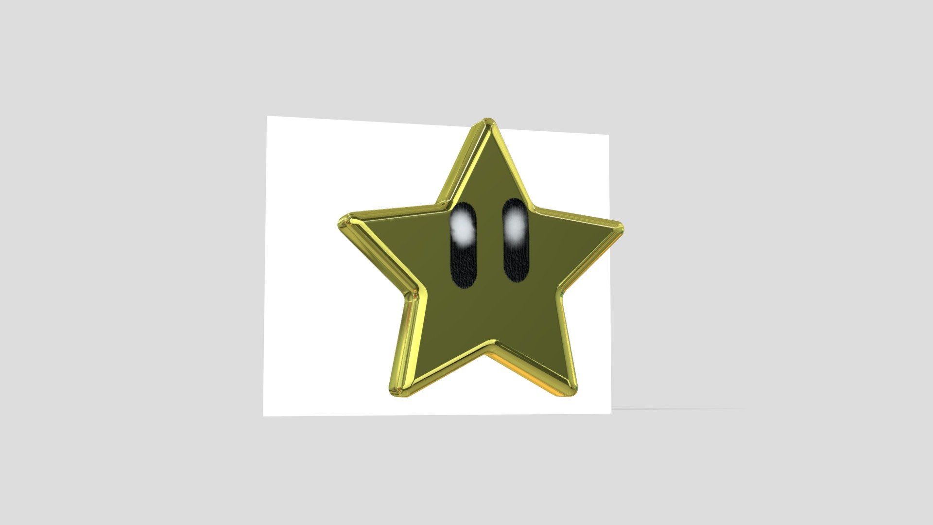 Mario Star - 3D model by Daniella (@daniellaema) [1d9341b] - Sketchfab