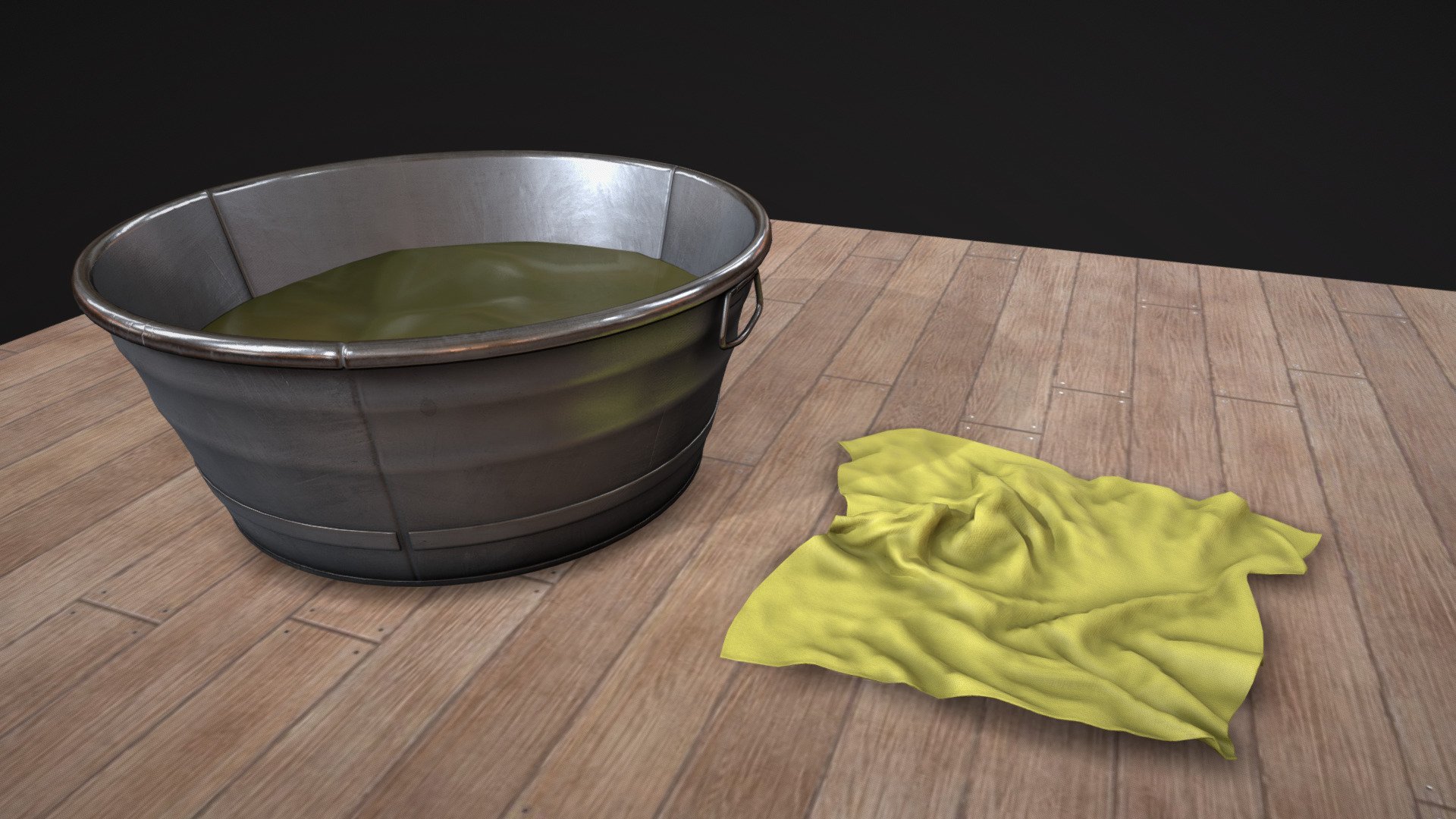 Bucket scene - 3D model by wlodarski3d [1d95a00] - Sketchfab