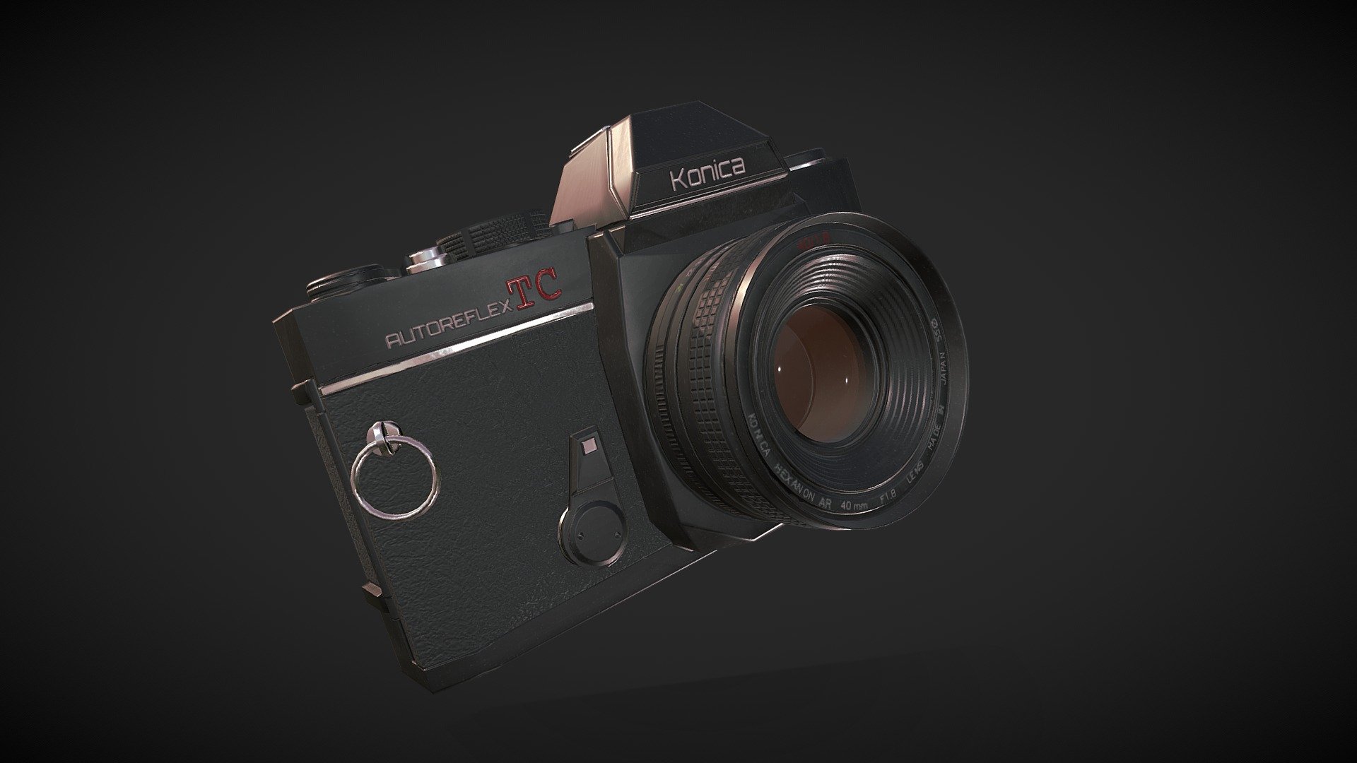 GAP - Konica Autoreflex TC - 3D model by Camille Leclercq ...