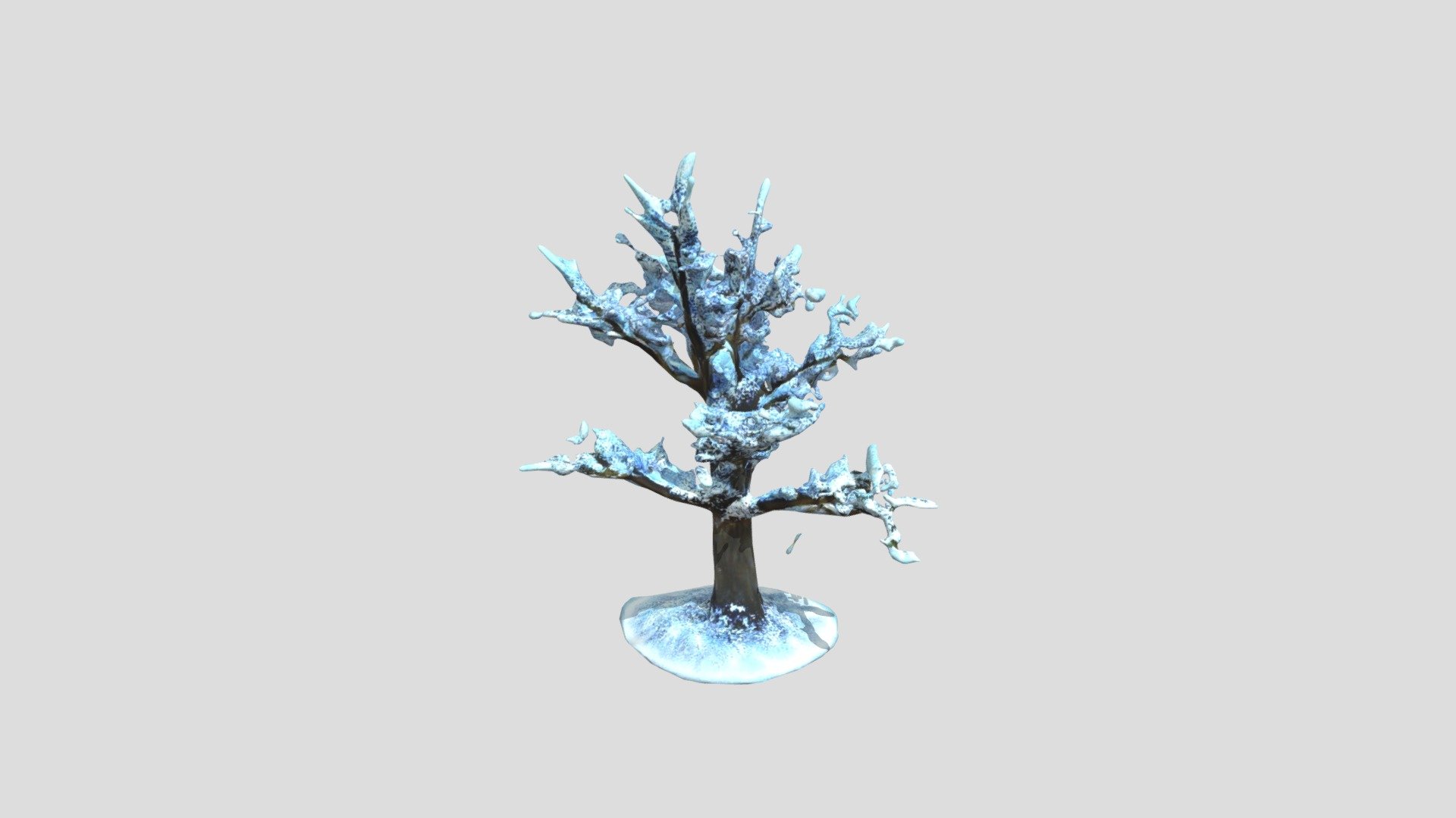 Snowy Tree L - Download Free 3D model by stefanorivera [1d977a6 ...