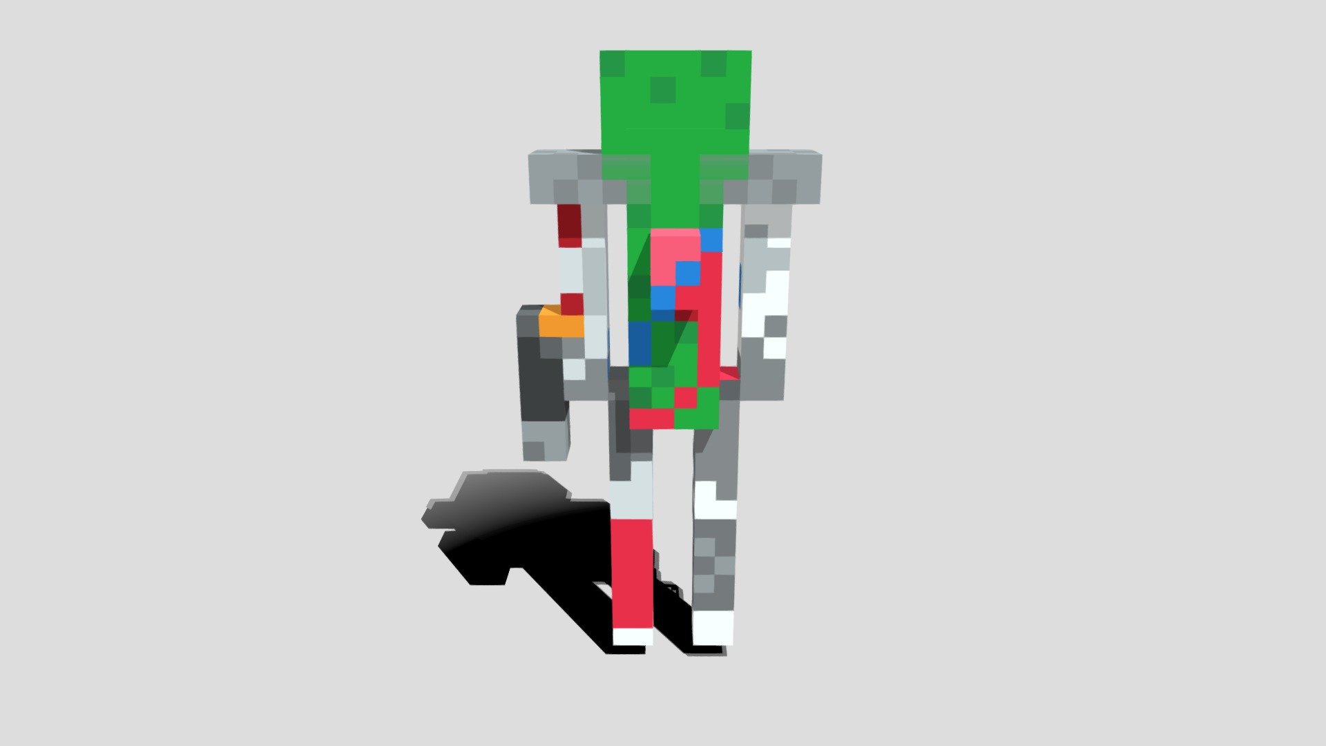 Pickle Rick Minecraft - Download Free 3D model by ShadowStrikeripoff ...
