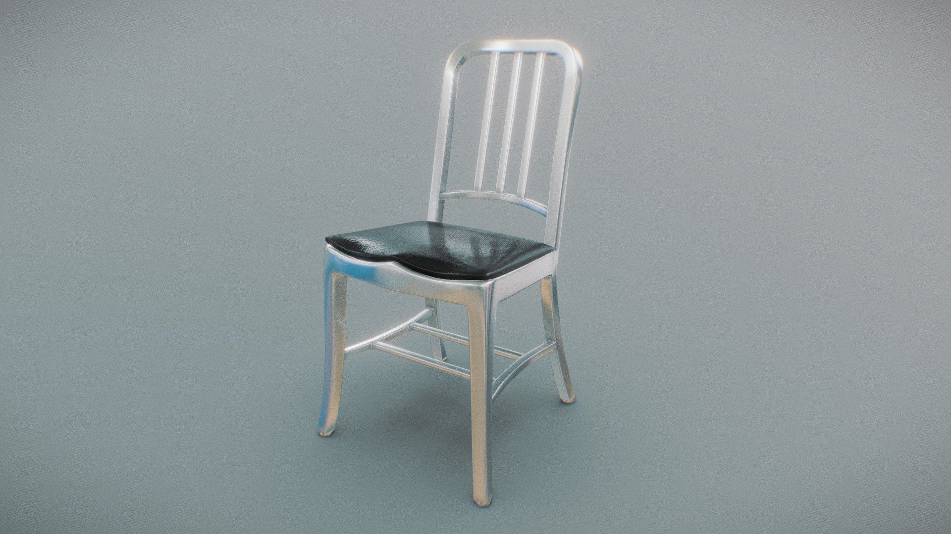 Navy Chair - Download Free 3D model by Lauren Herda (@herda) [1d987fb ...