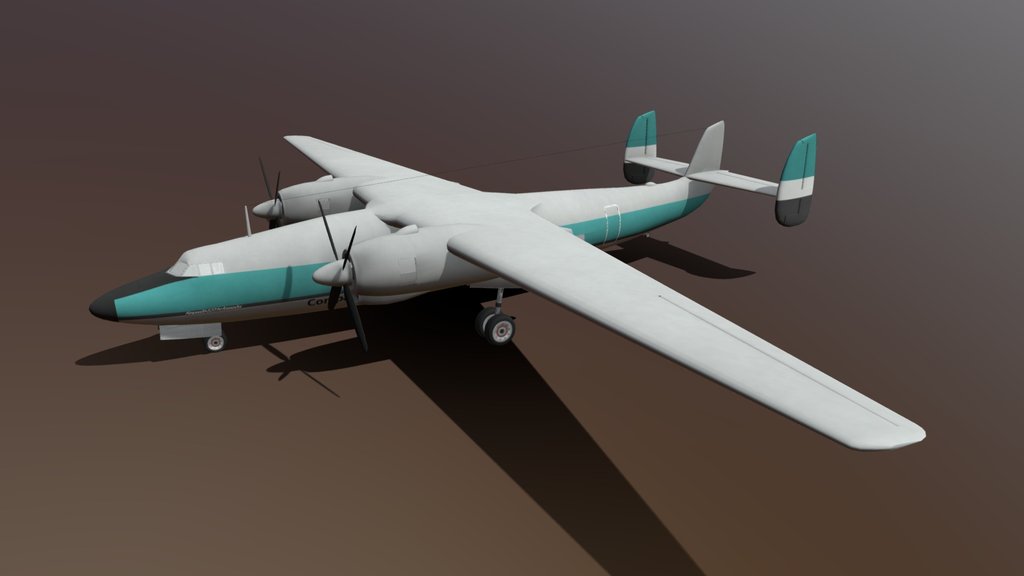 Aircraft with extra seats cabins or interiors - A 3D model collection ...