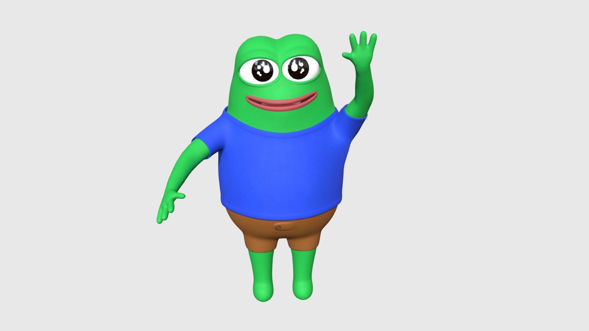 peepo - Download Free 3D model by demidrew [1d9a0c5] - Sketchfab