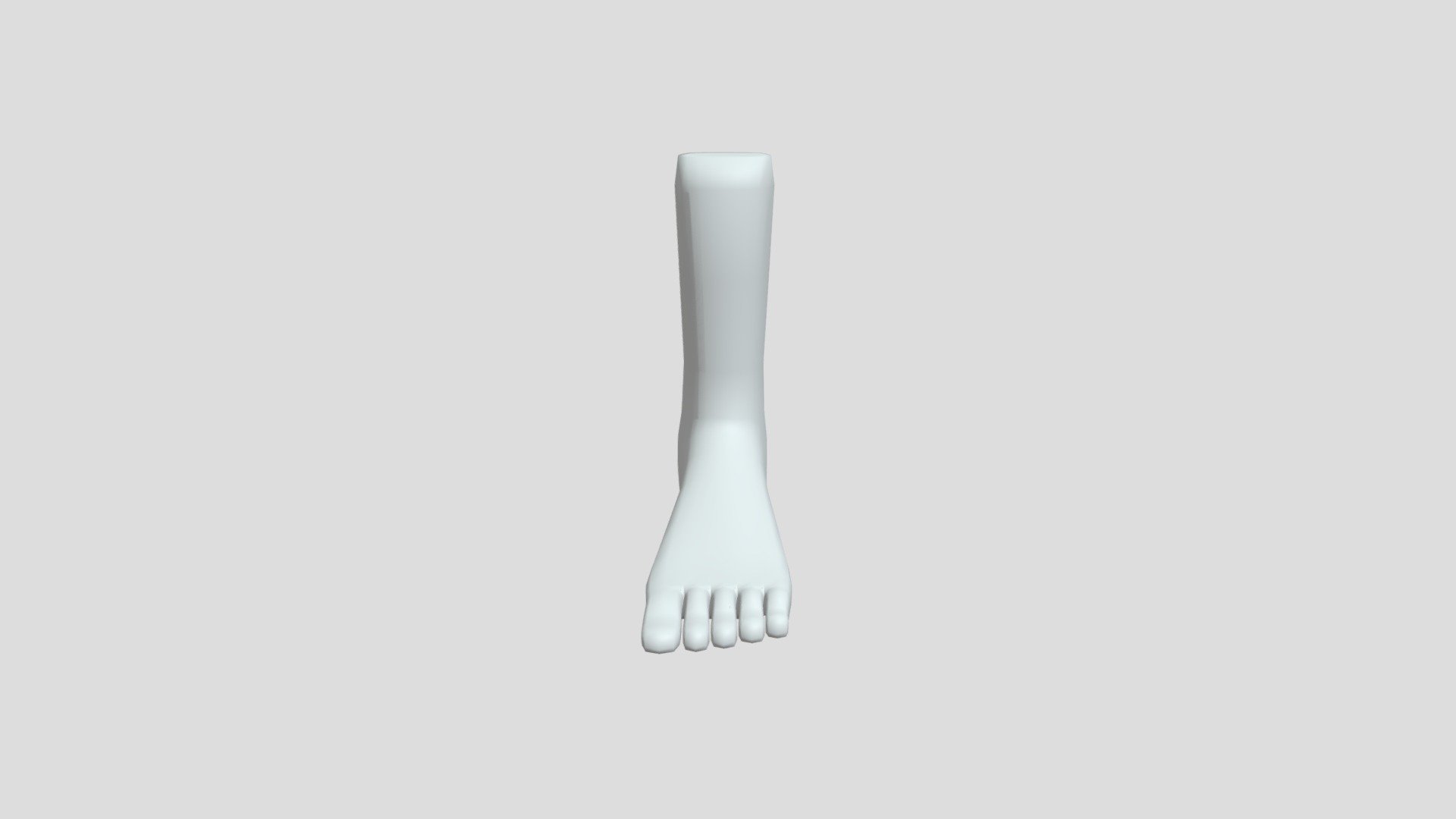 Foot - Download Free 3D model by yoooo_1 (@wsy010328) [1d9af6a] - Sketchfab
