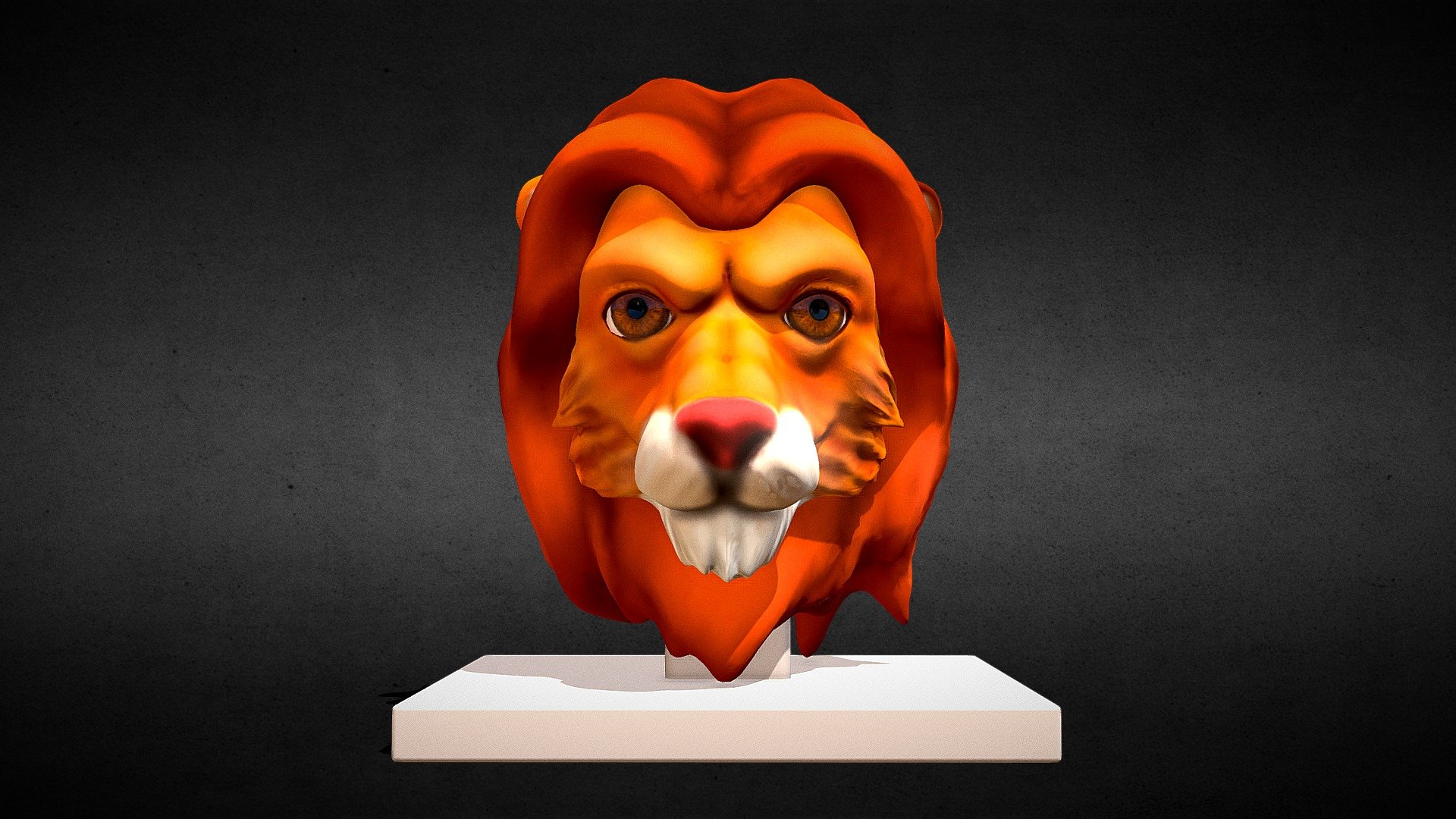 Cartoon Lion - Download Free 3D model by villeom (@victorleonardoms ...