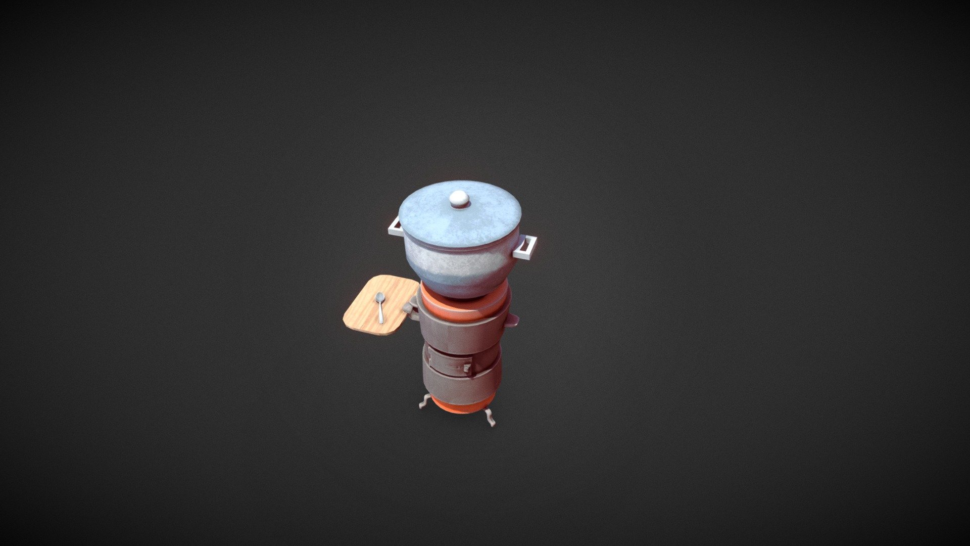 Stylized Cooking Set - 3D model by Ali.Assiri (@Ali.Assiri1) [1d9e082 ...