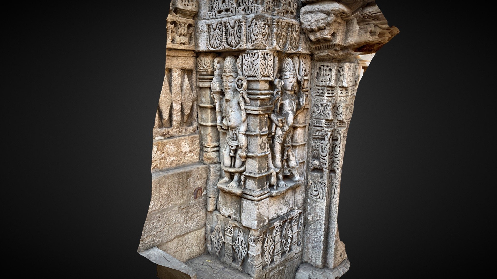 Rani Ki Stepwell (Vav) detail - 3D model by Doron Altaratz (@doron ...