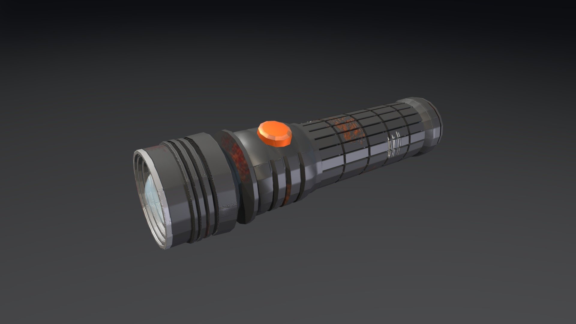 Textured Flashlight - 3D model by alysaur [1da126f] - Sketchfab