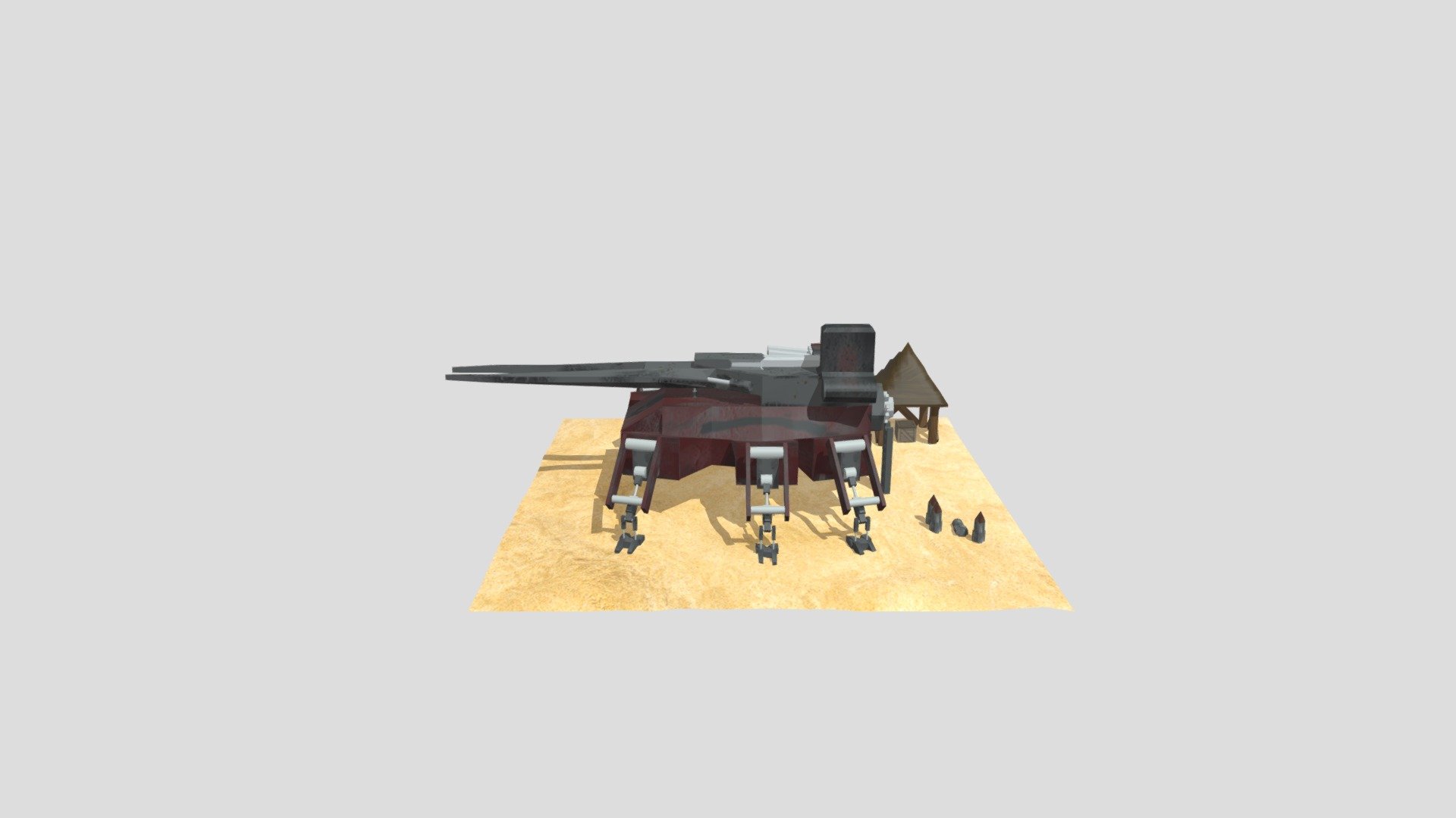 Tank Dream House - 3D model by AisuPrism [1da1b56] - Sketchfab
