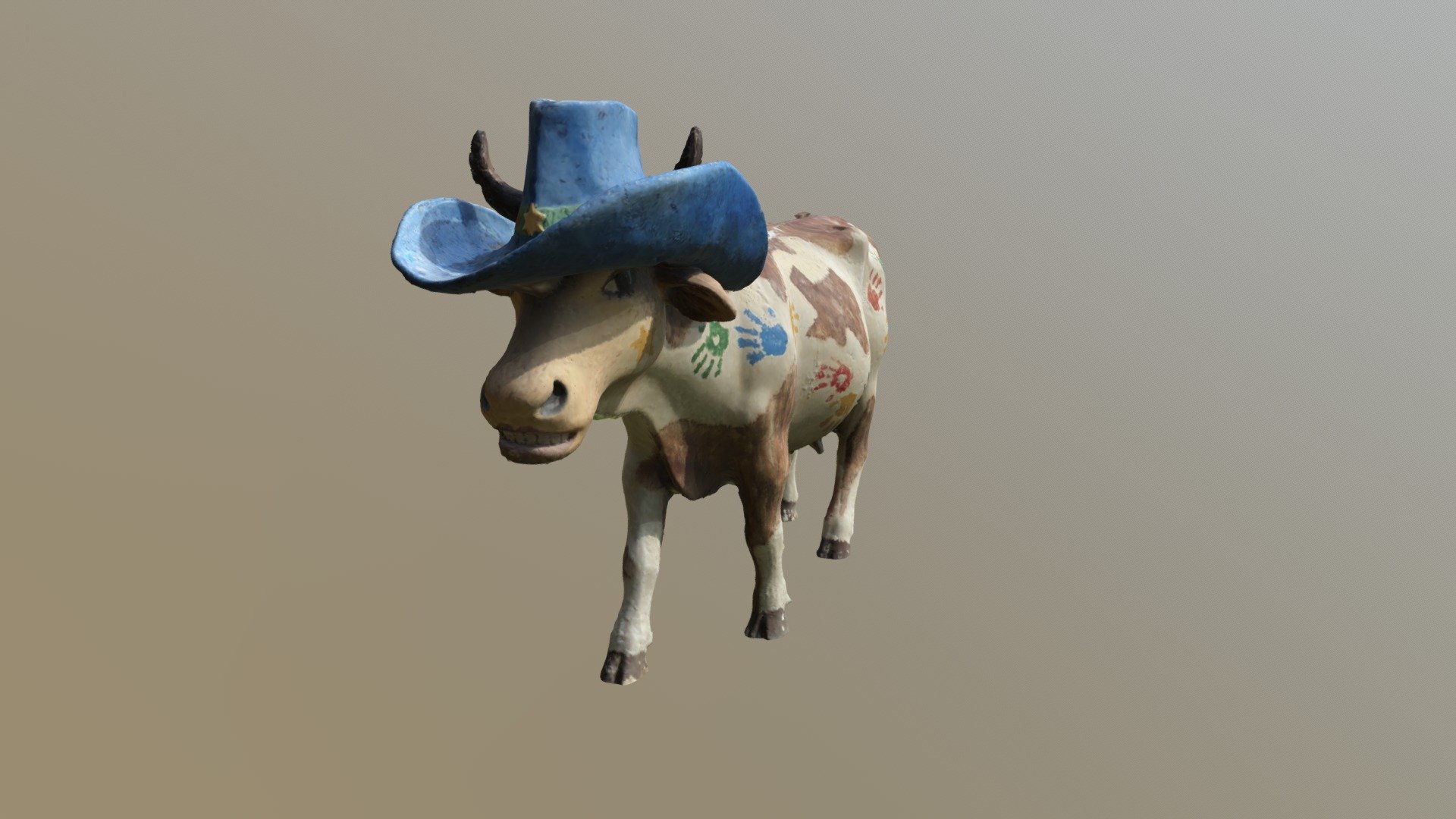 Texan Cowboy Cow Photo Scan - Download Free 3D model by Austin Beaulier ...