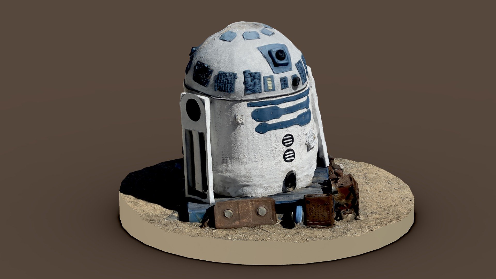 Scrap R2D2 - Buy Royalty Free 3D model by Austin Beaulier (@Austin ...