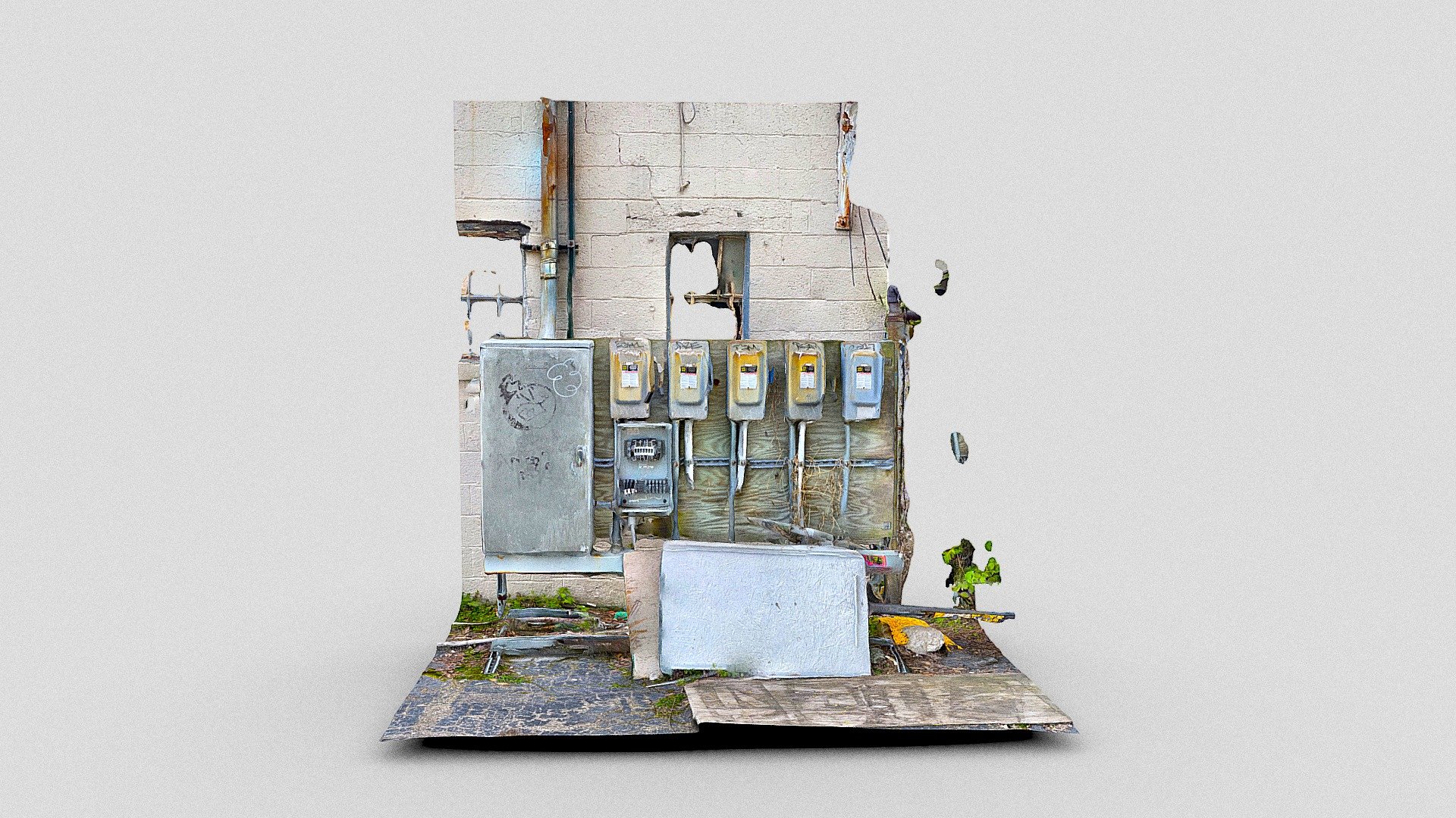 299: Exposed Electrical Box - Download Free 3D model by alexdelker ...