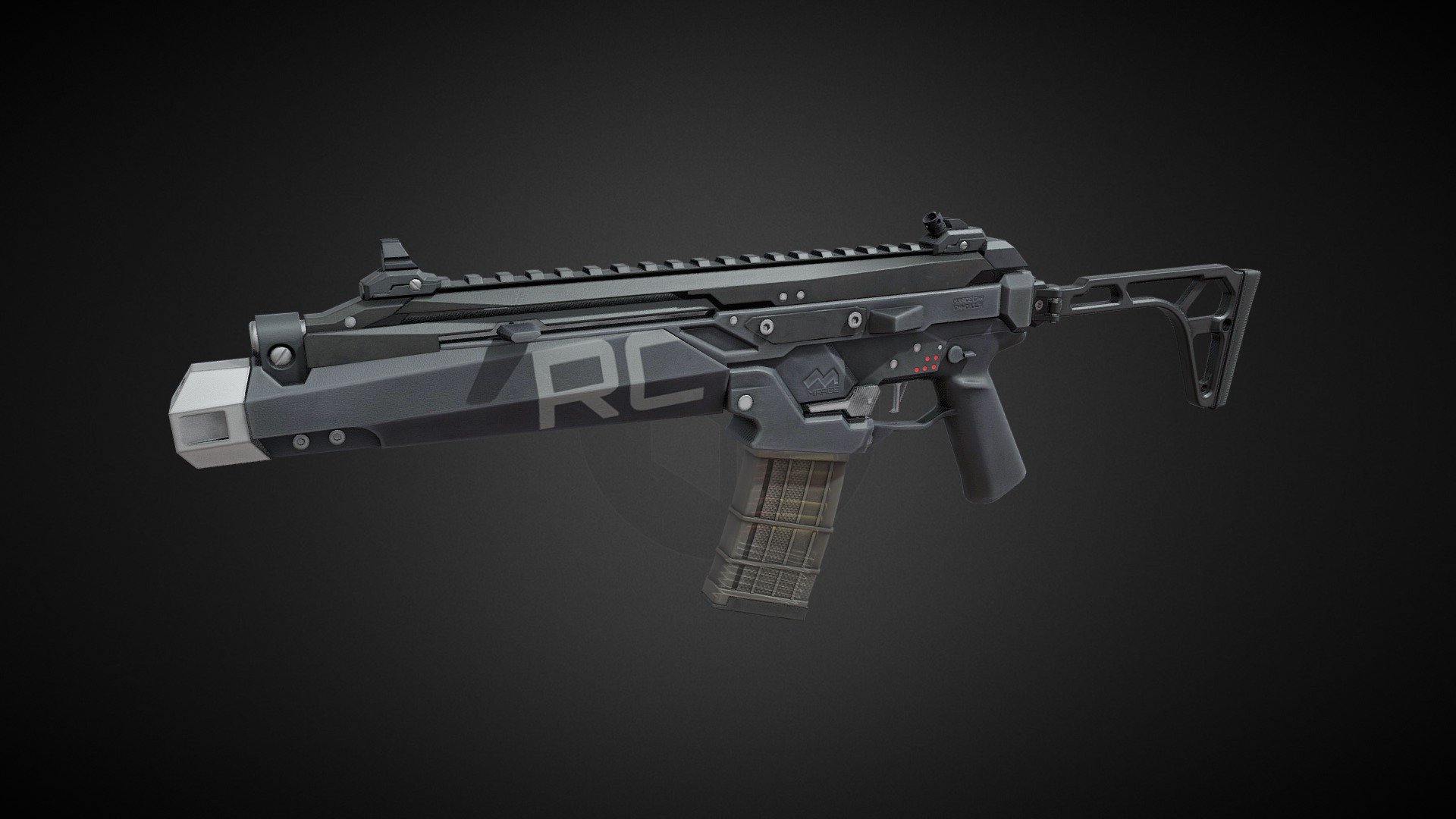 FCR Concept SBR - Download Free 3D model by Dak Attack (@dakotakimble ...