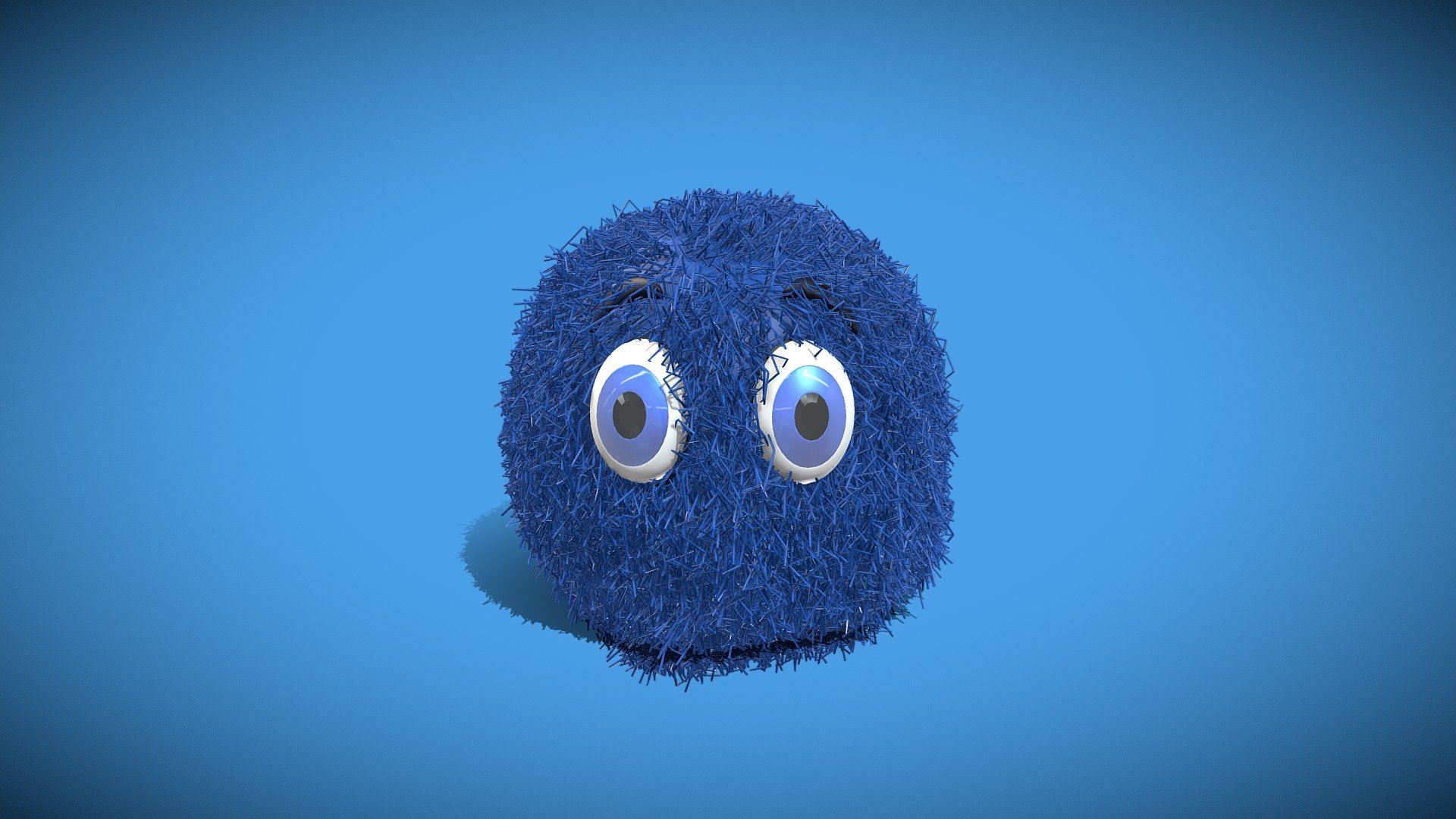 Fuzzy Face Buy Royalty Free 3d Model By Sandeep Choudhary Shop3dmodels 1da6a96