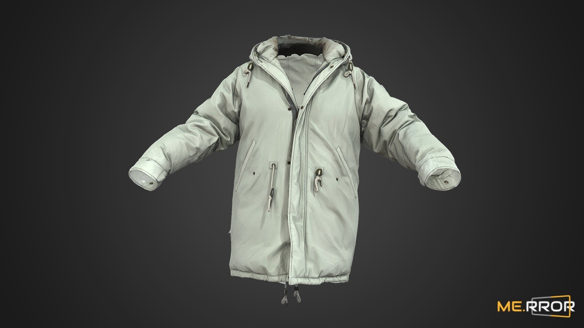 Khaki Field Jacket - Buy Royalty Free 3D model by ME.RROR Studio ...