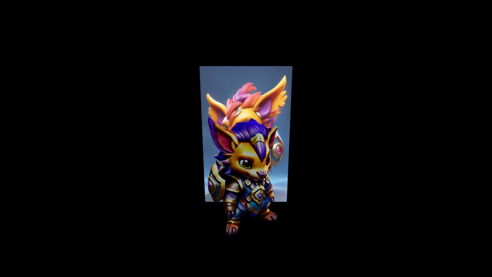 toy figurine of a cartoon character. It is an a - Download Free 3D ...