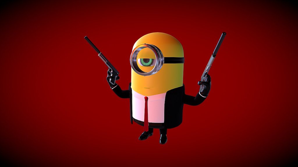 Minion Hitman 4k Ultra